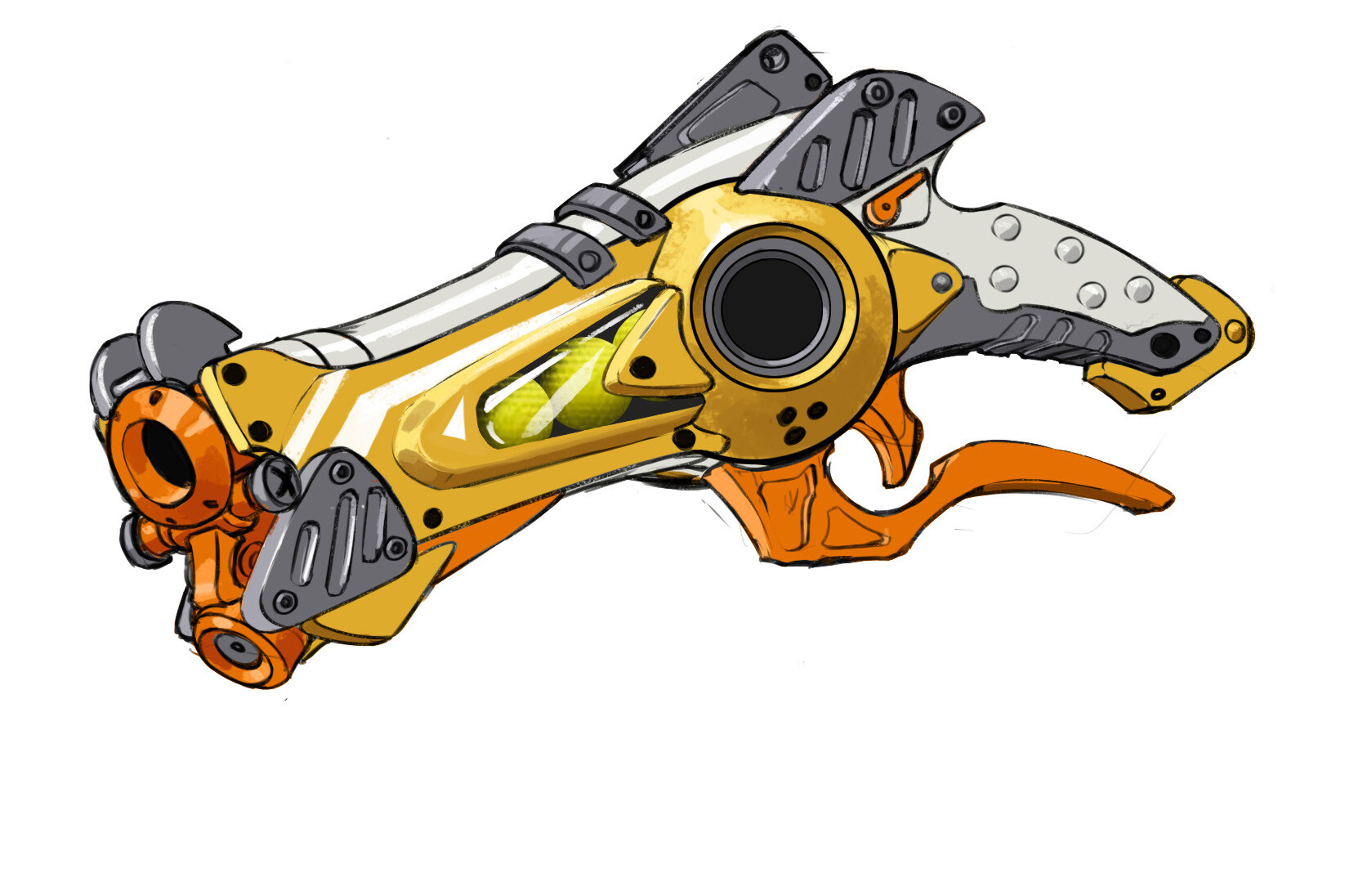 ArtStation - nerf gun