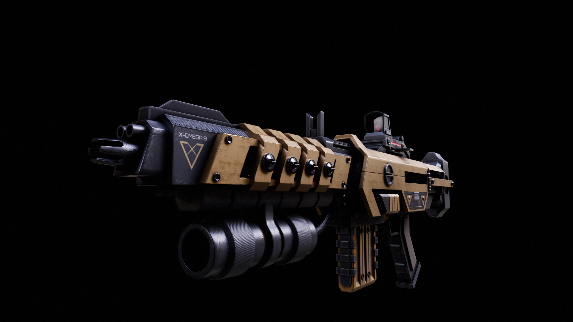 ArtStation - weapon x-omega 9