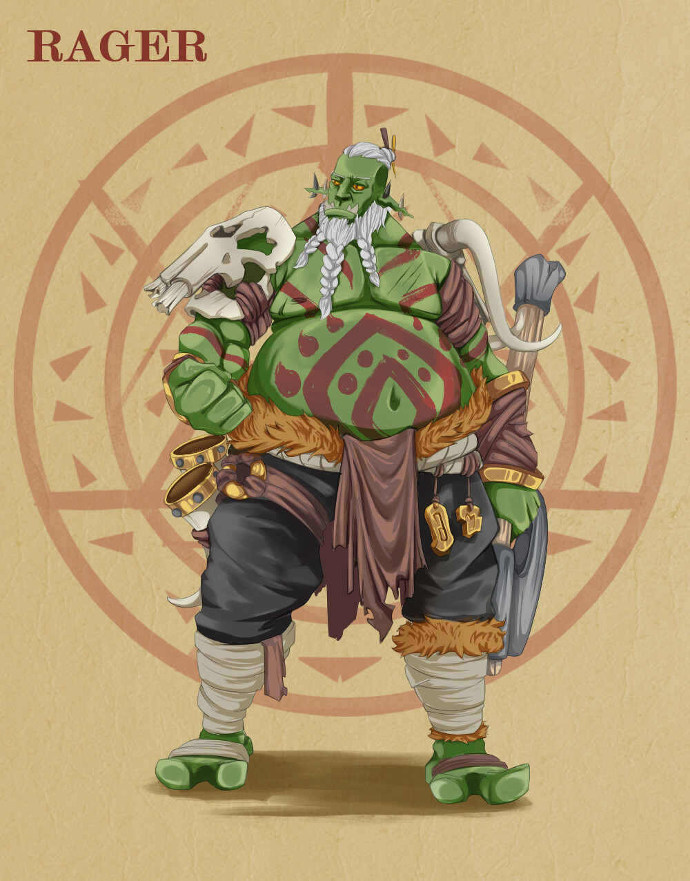 ArtStation - Rager concpet art