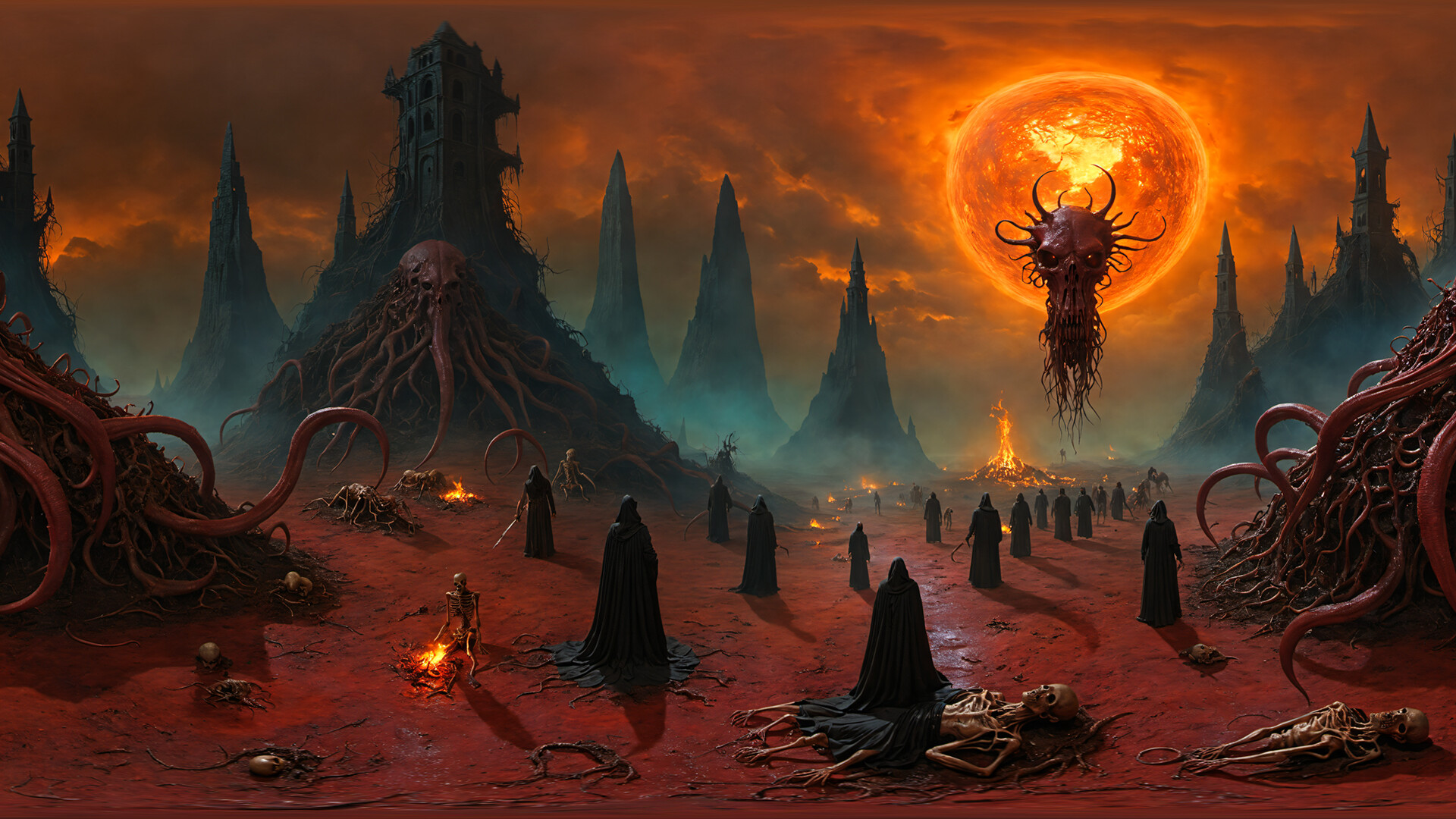 ArtStation - HDRI Hellscape Panoramas