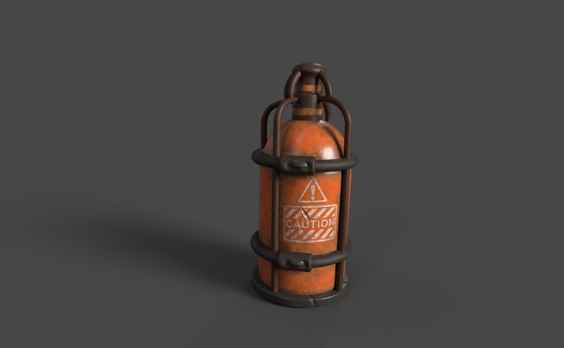 Qhamar Chotu - Stylized Gas-cylinder