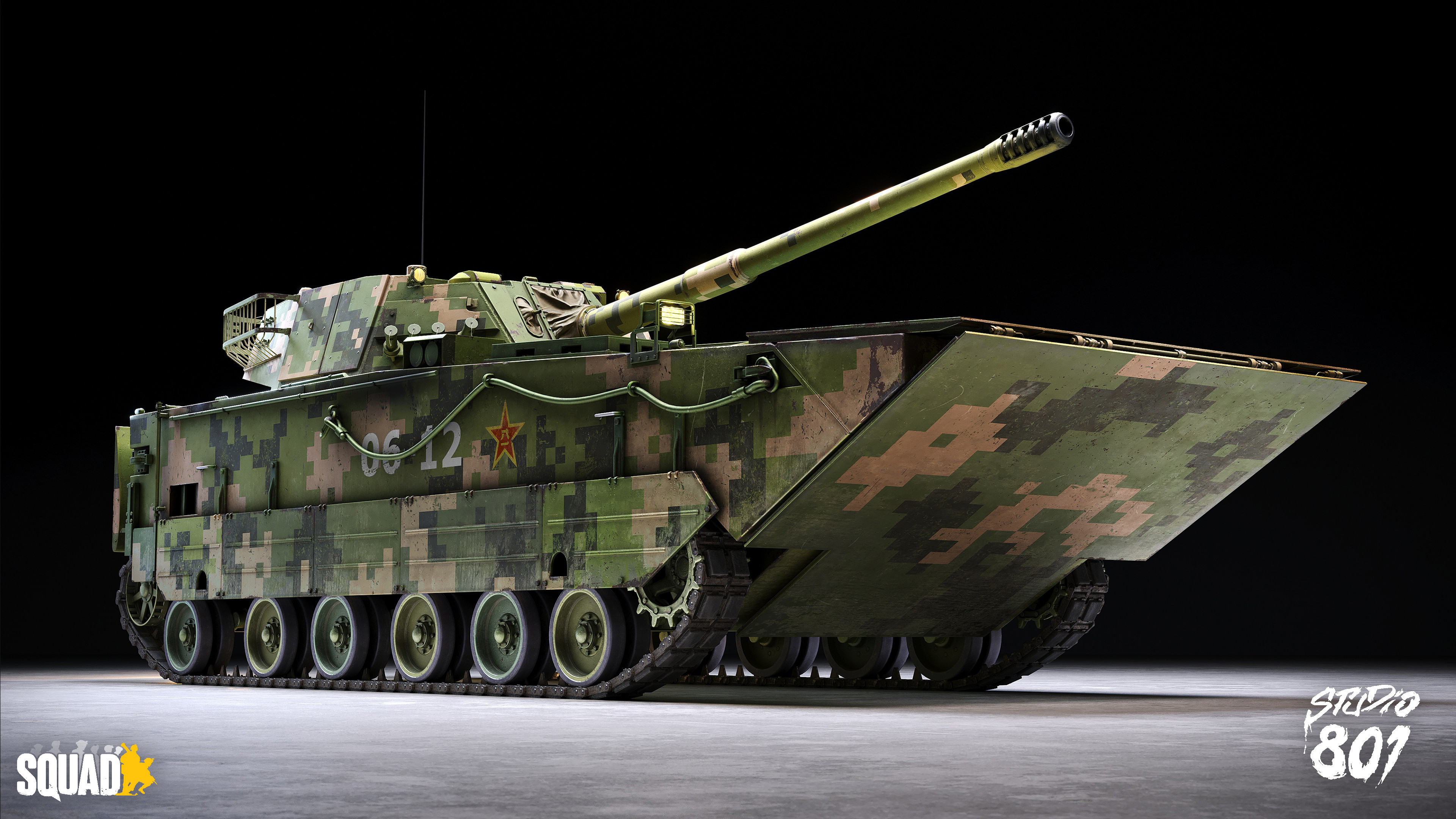 Game Development - Tank ZBD_2000 | SQUAD