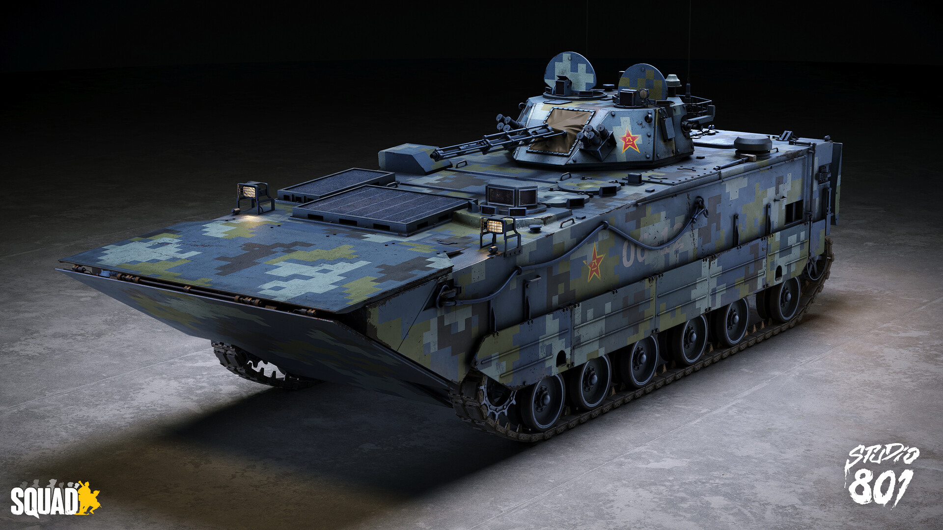 Game Development - Tank ZBD_2000 | SQUAD