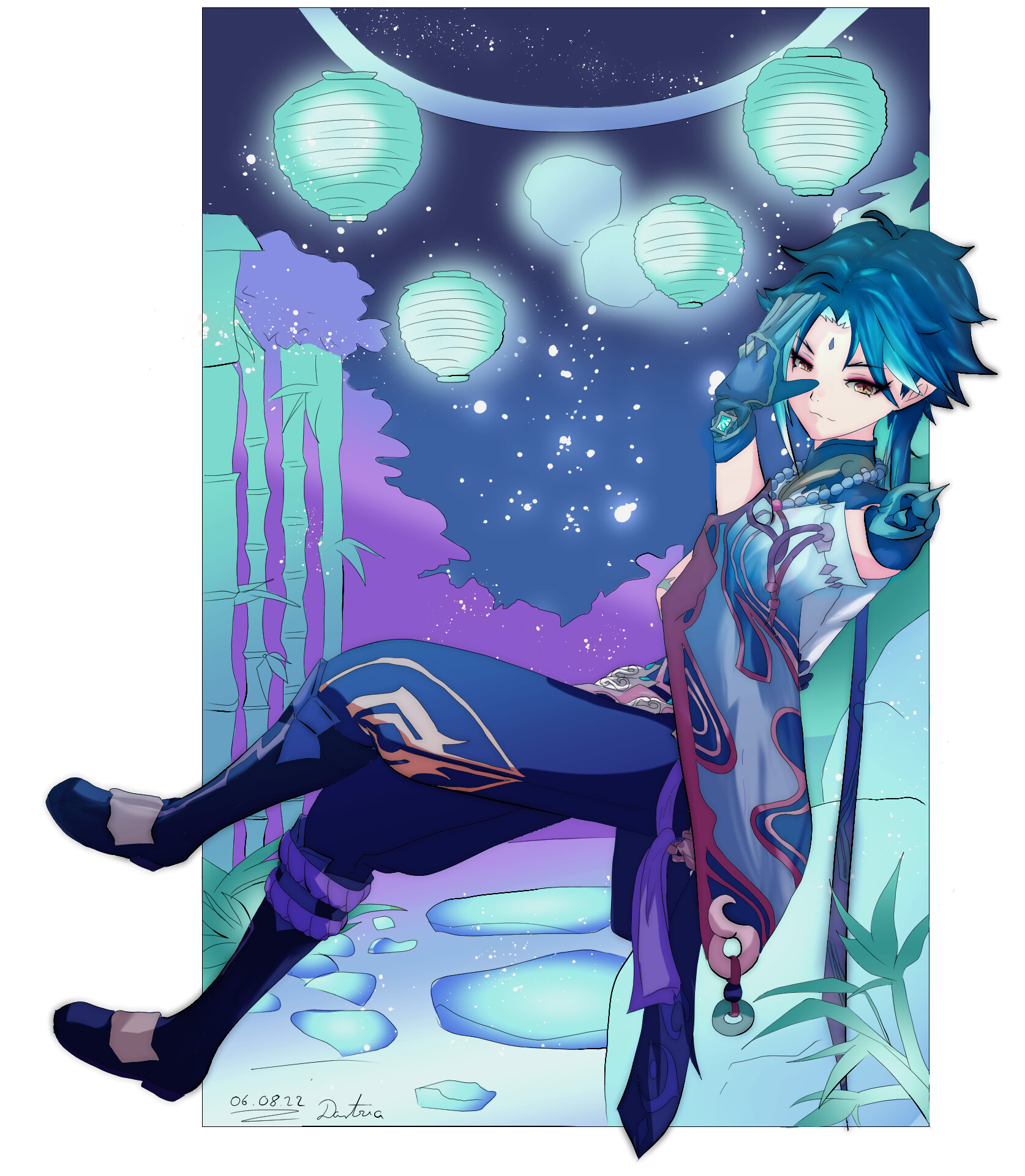 ArtStation - Dreamy Night with Xiao