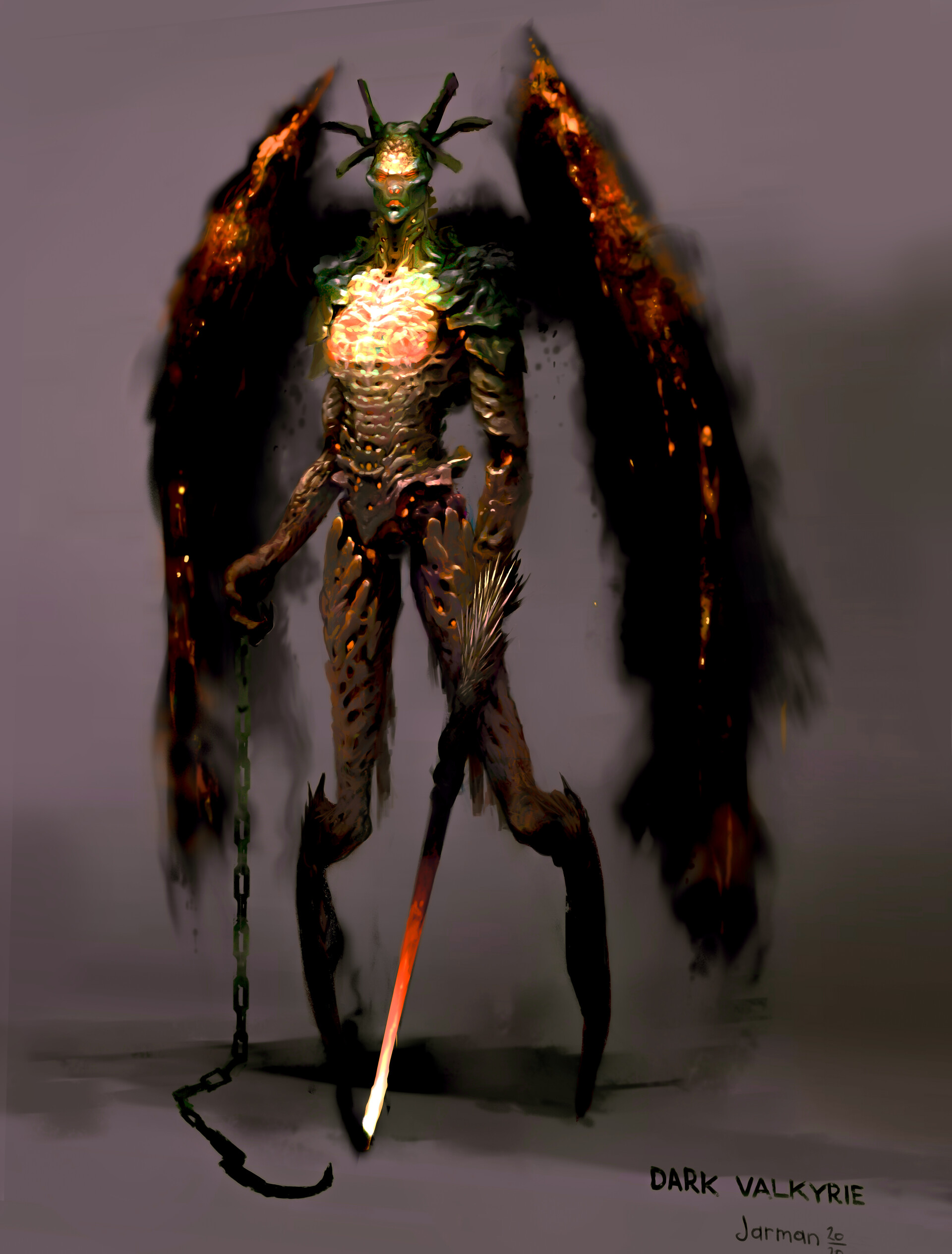 ArtStation - Dark Valkyrie