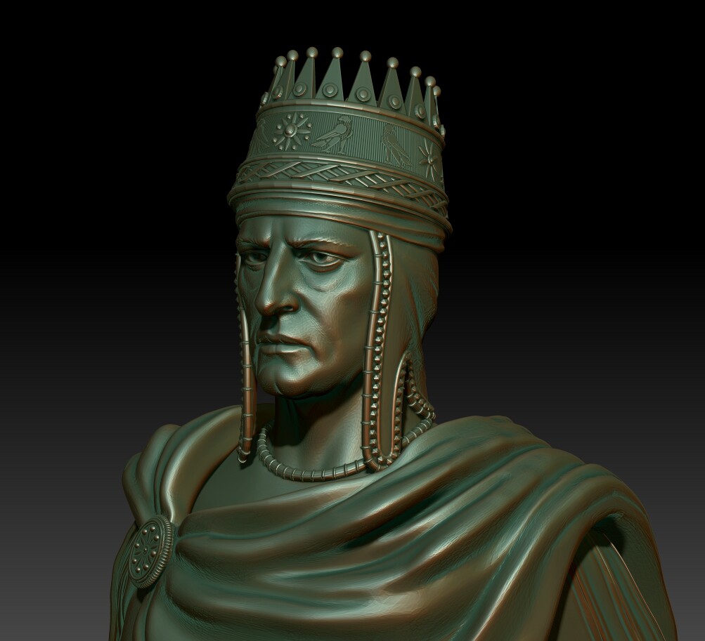 Ani Avetisyan Indigo - Tigran The Great sculpt