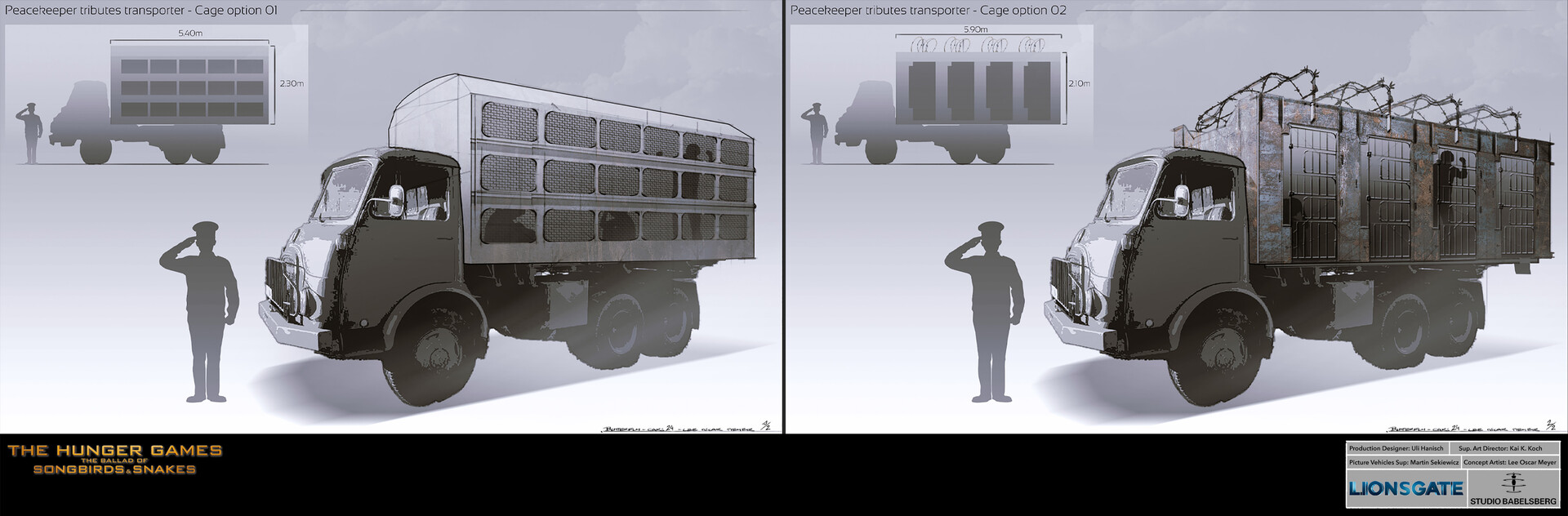 Lee Oscar Meyer - The Hunger Games - Trucks