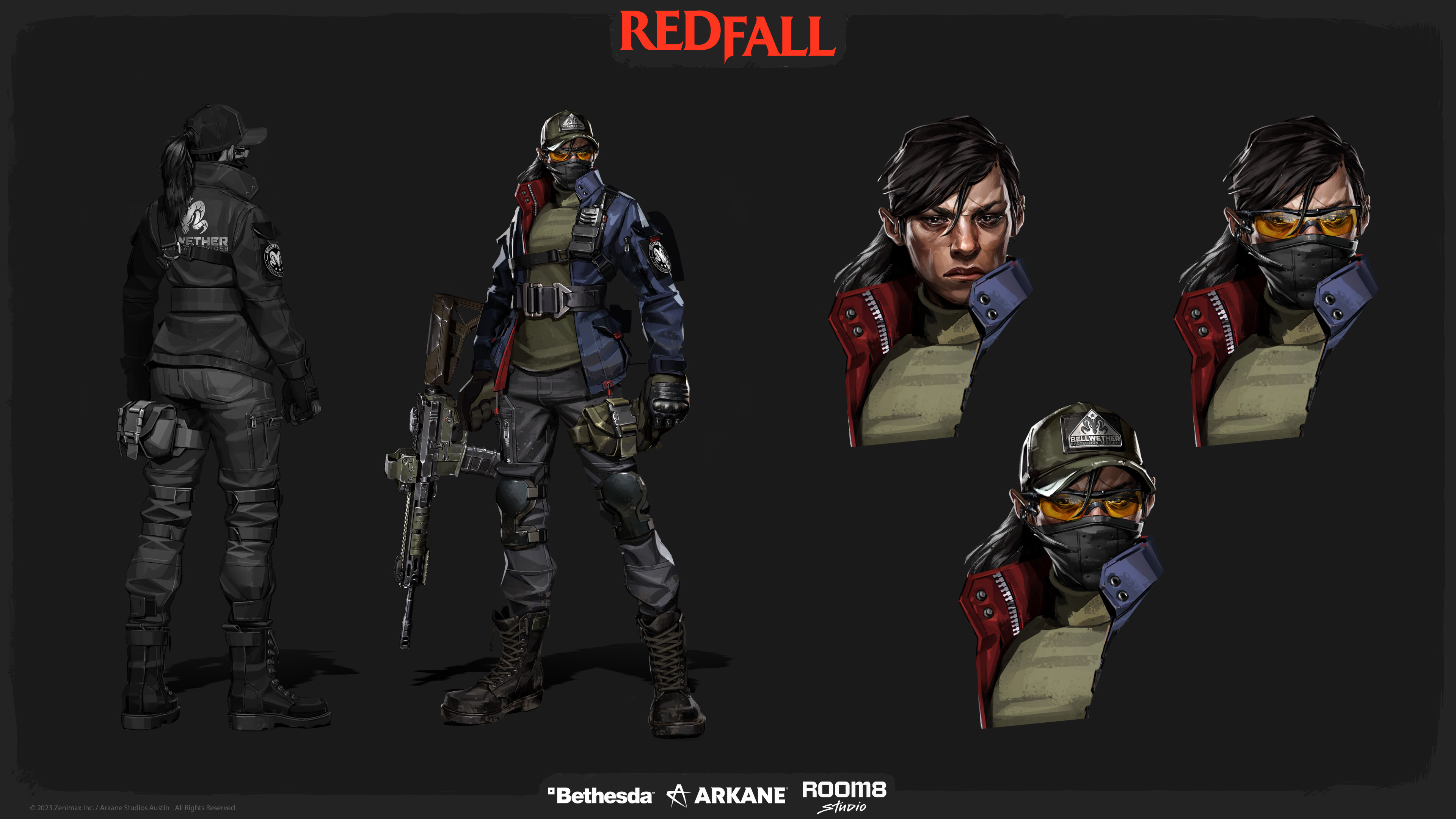 Room 8 Studio - Portfolio - Character Concept Art (Redfall)
