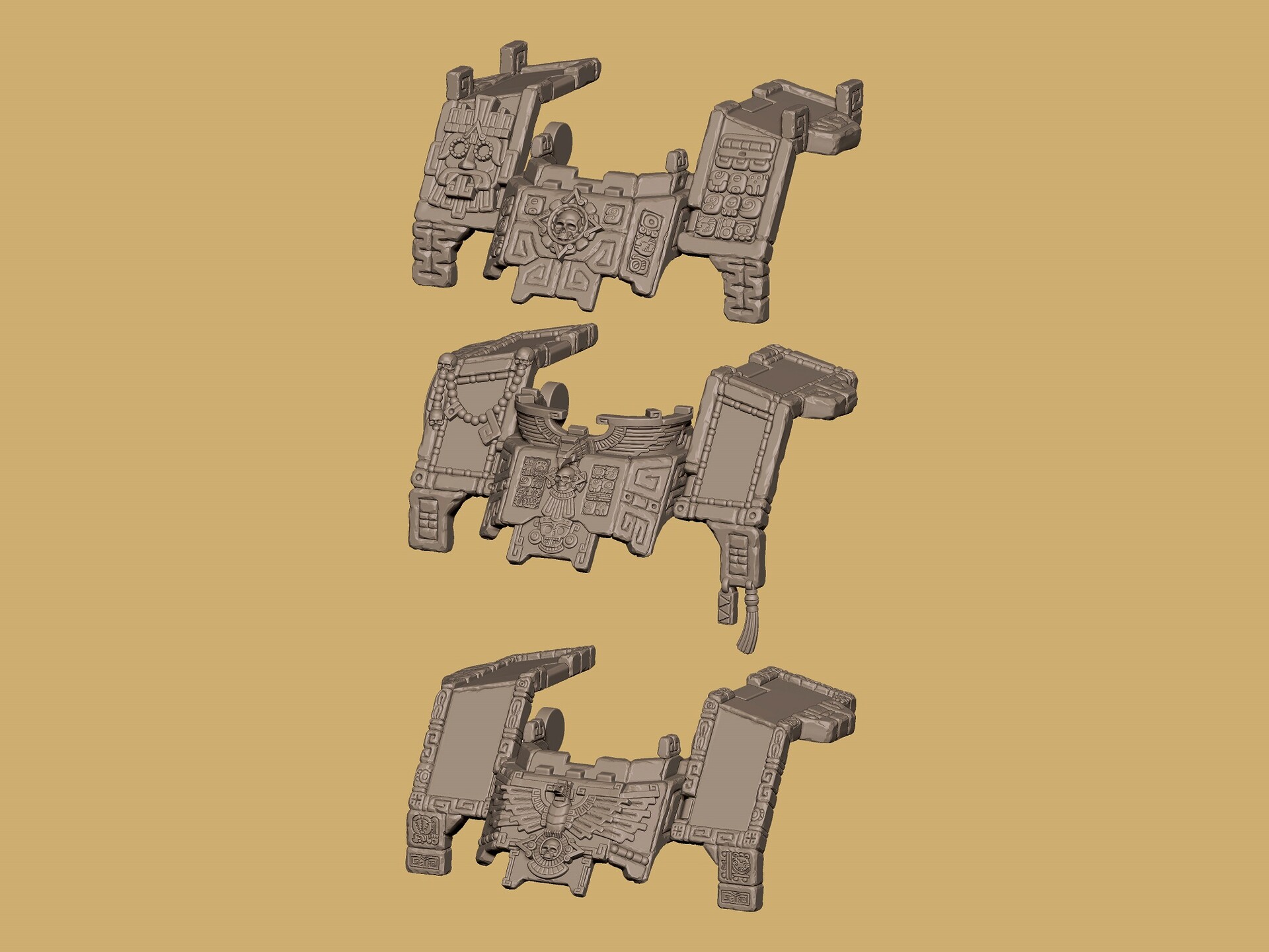Sean H Bullough - Warhammer 40K Mesoamerican-themed Redemptor ...