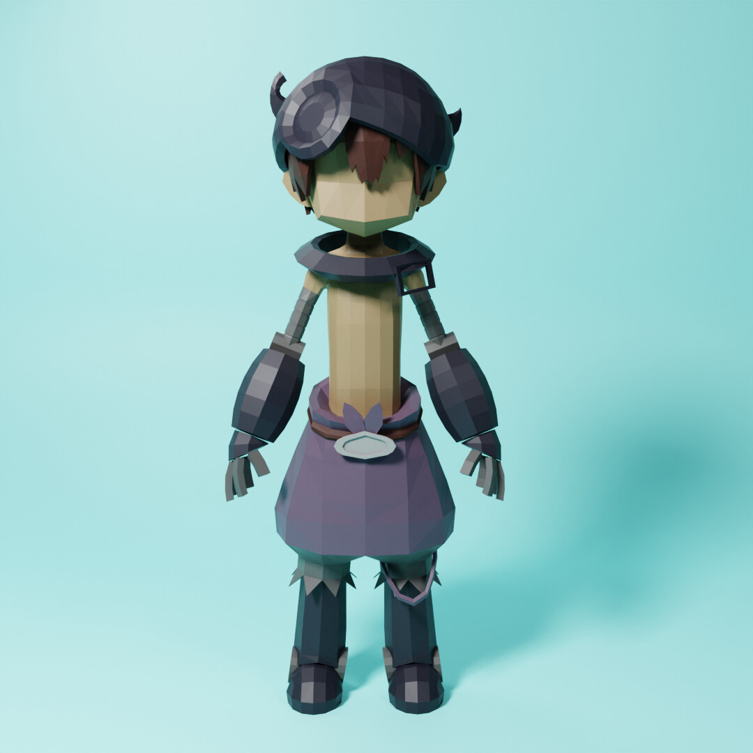 ArtStation - Low Poly Boy Character