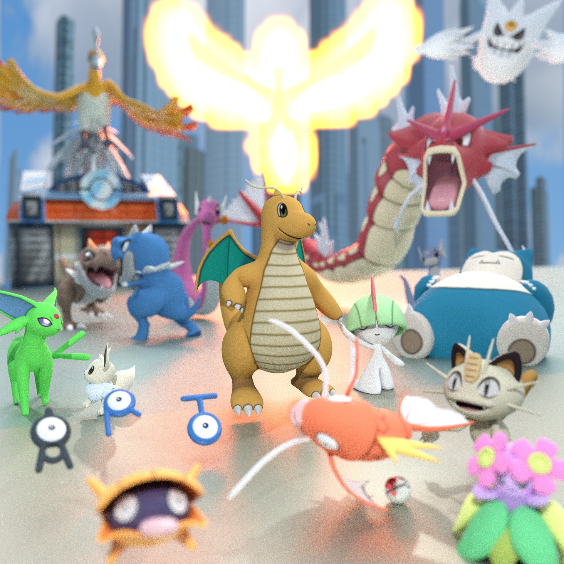 ArtStation - Pokemon Poster