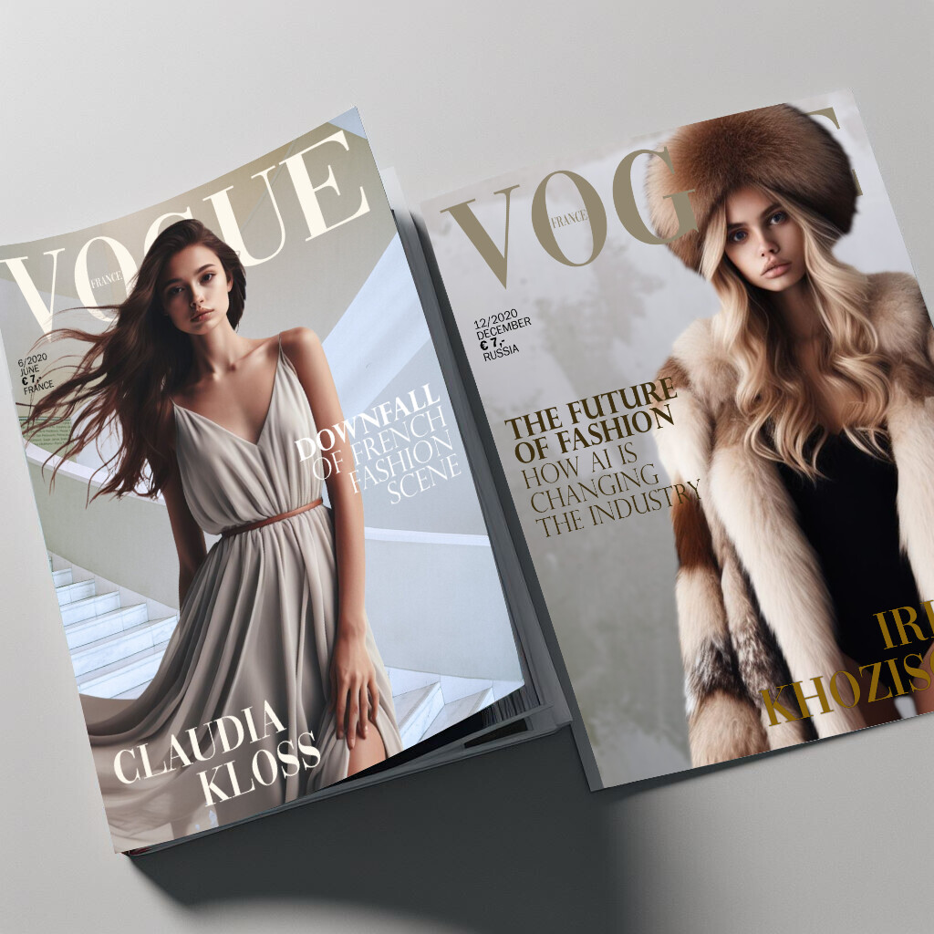 ArtStation - VOGUE - magazines