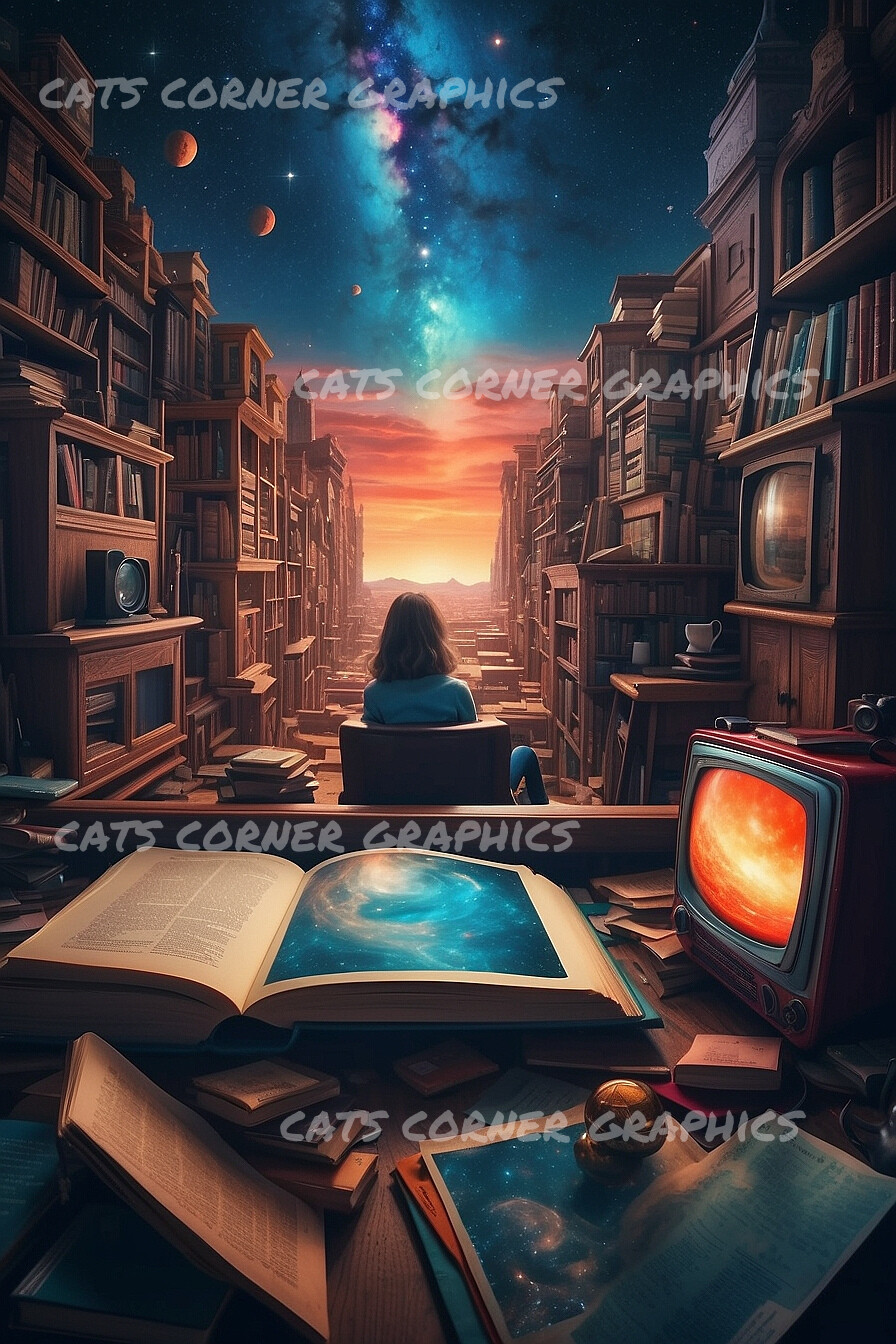 ArtStation - The Infinite Library