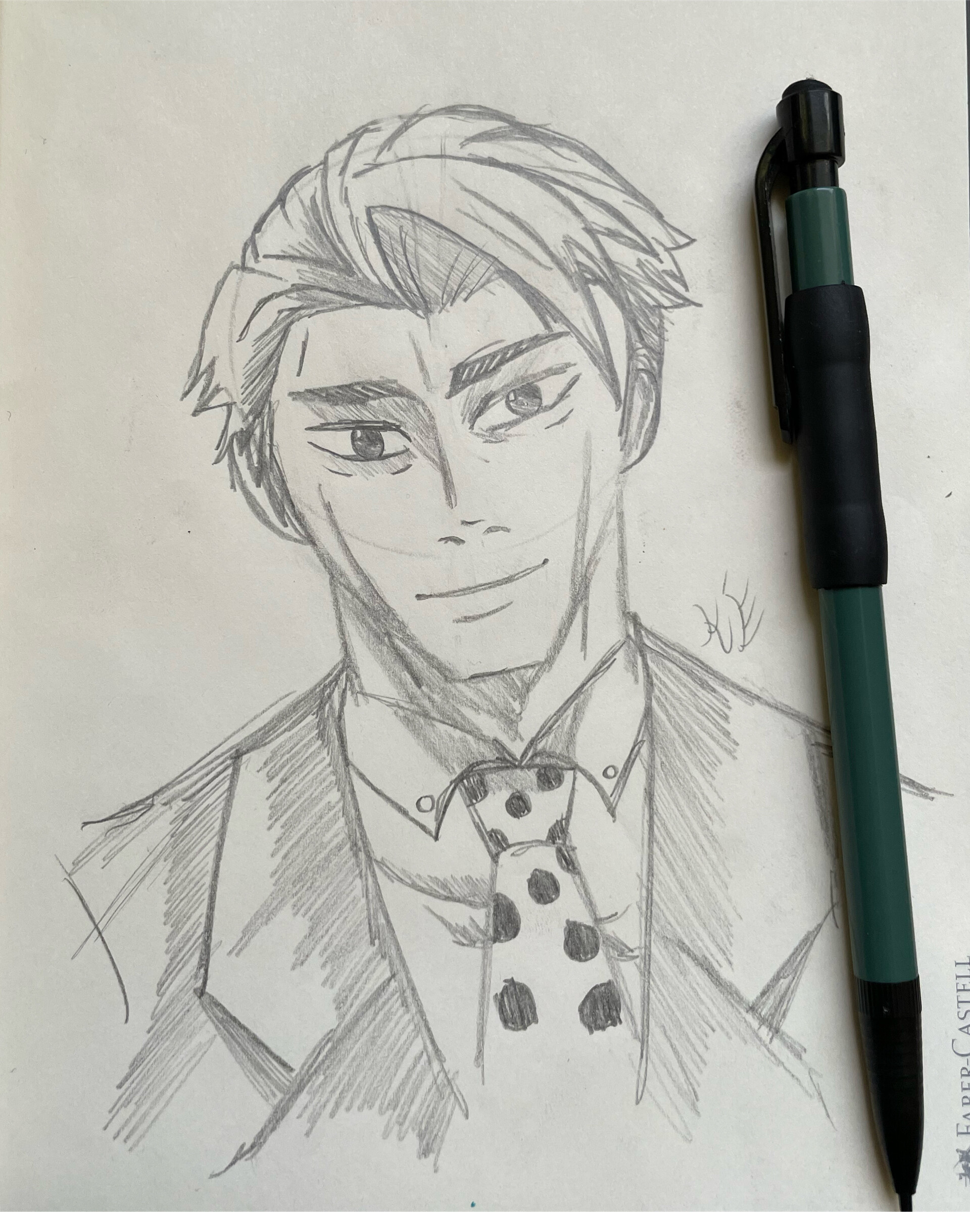 ArtStation - Nanami Kento sketch