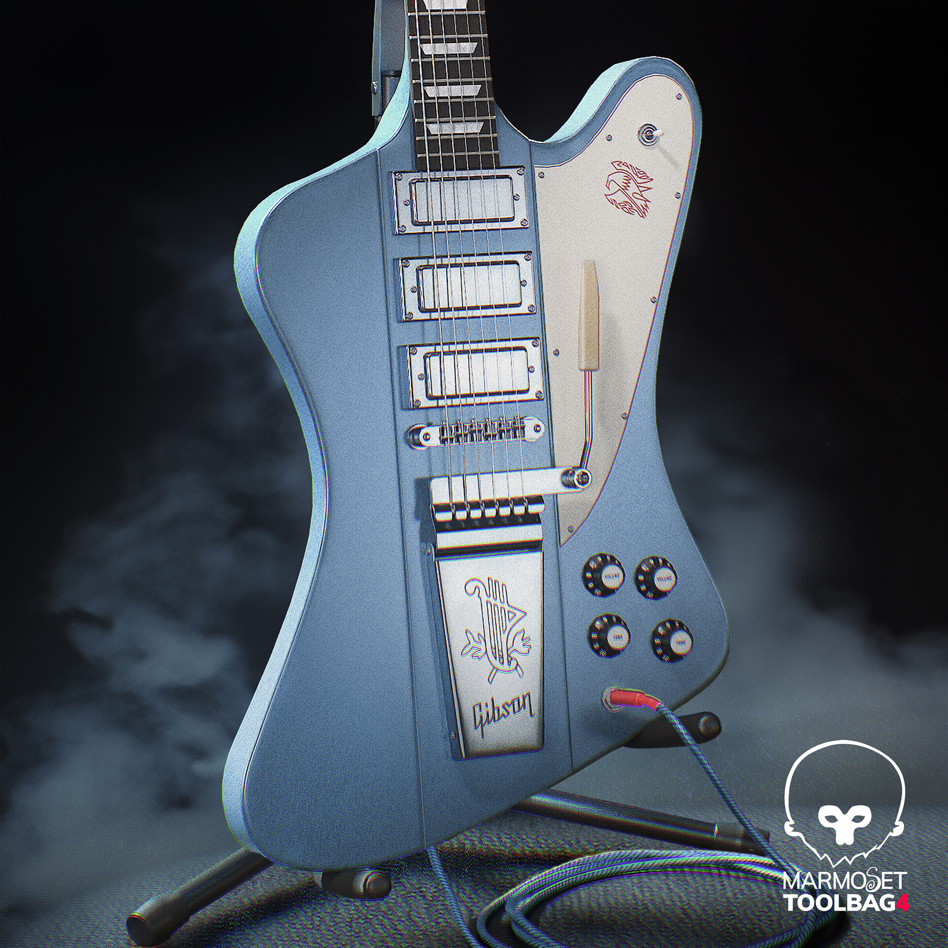 ArtStation - Gibson Firebird Electric Guitar