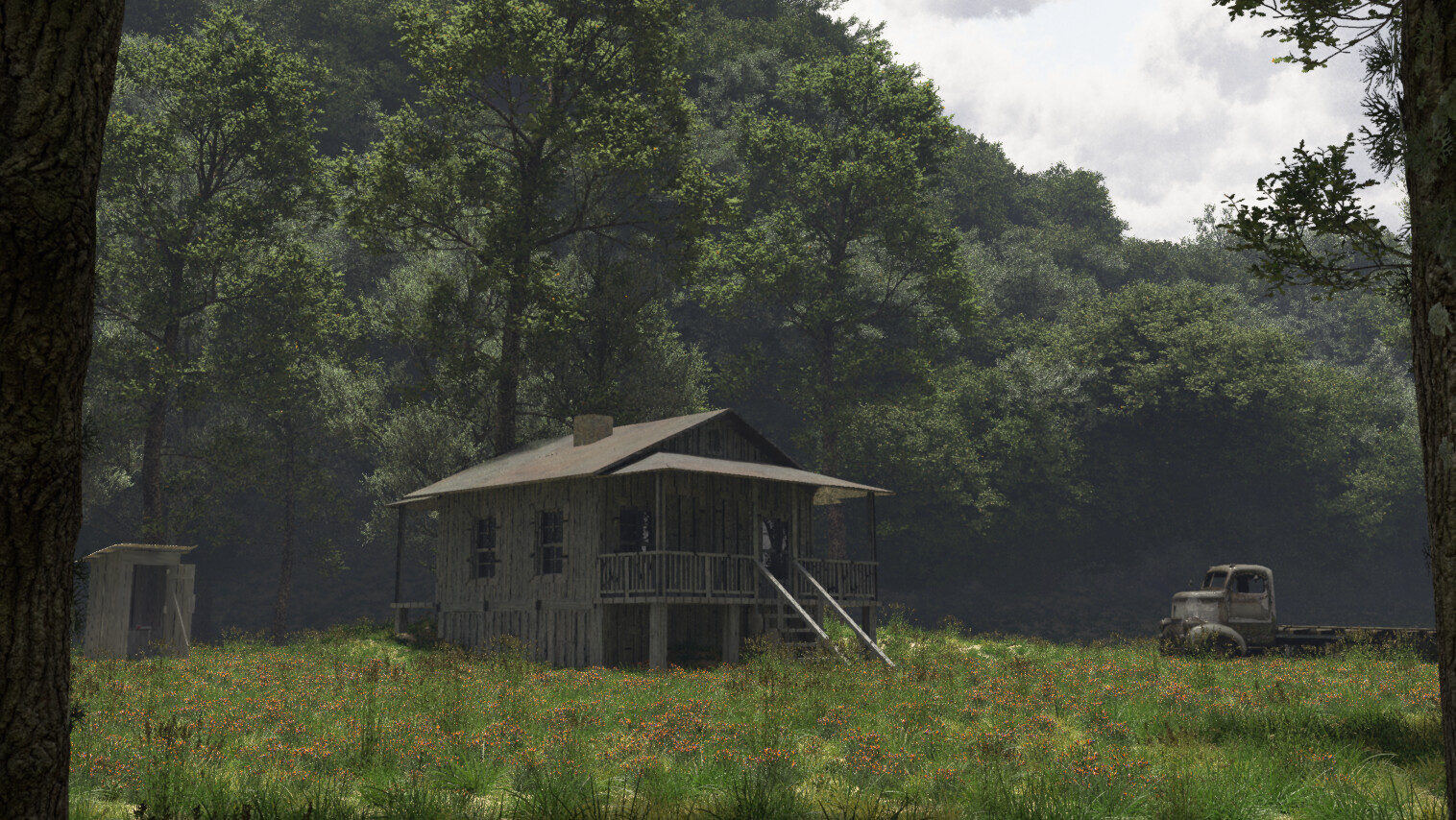 ArtStation - Appalachian Home