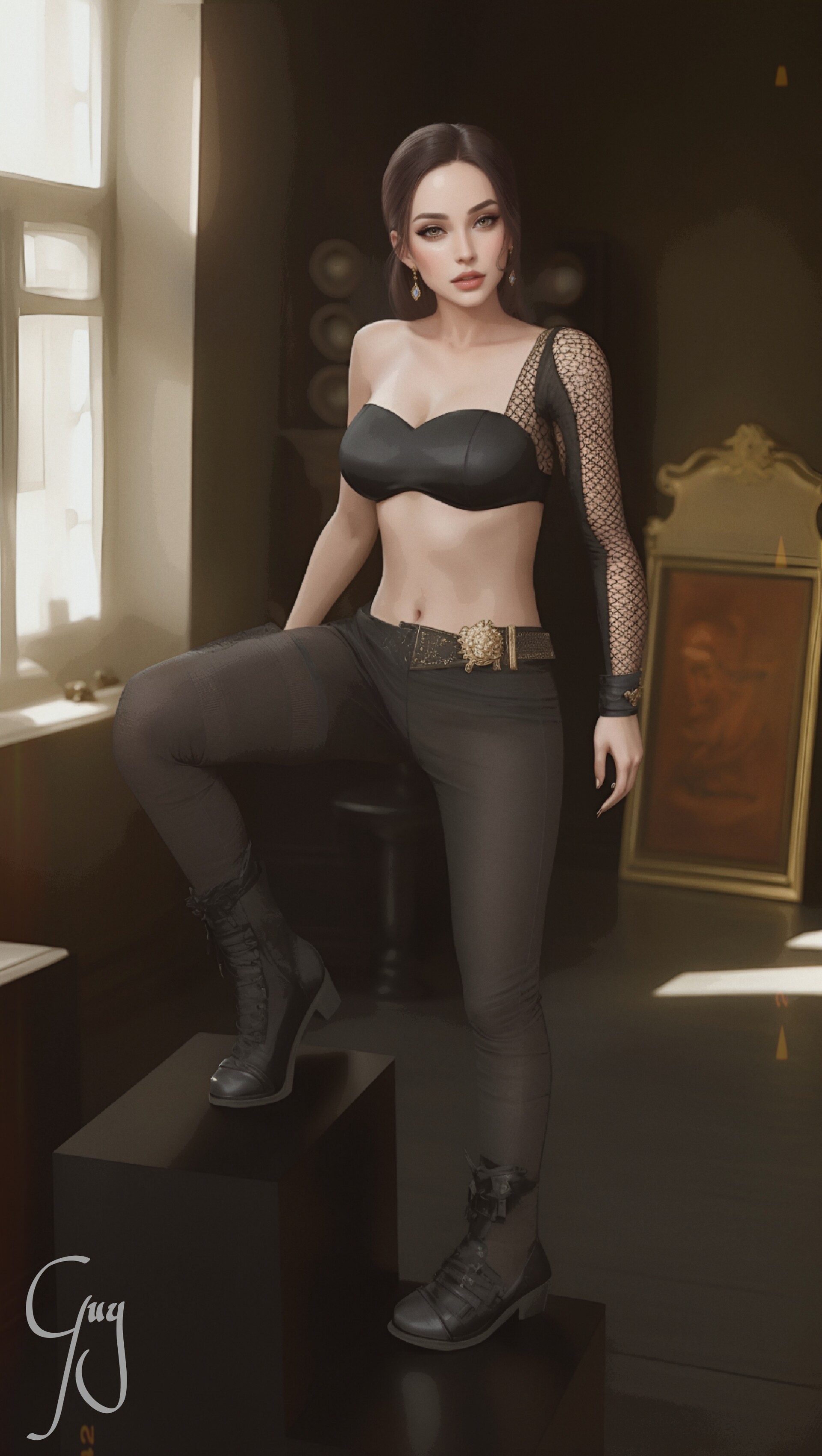 ArtStation - Evelyn White Full size art