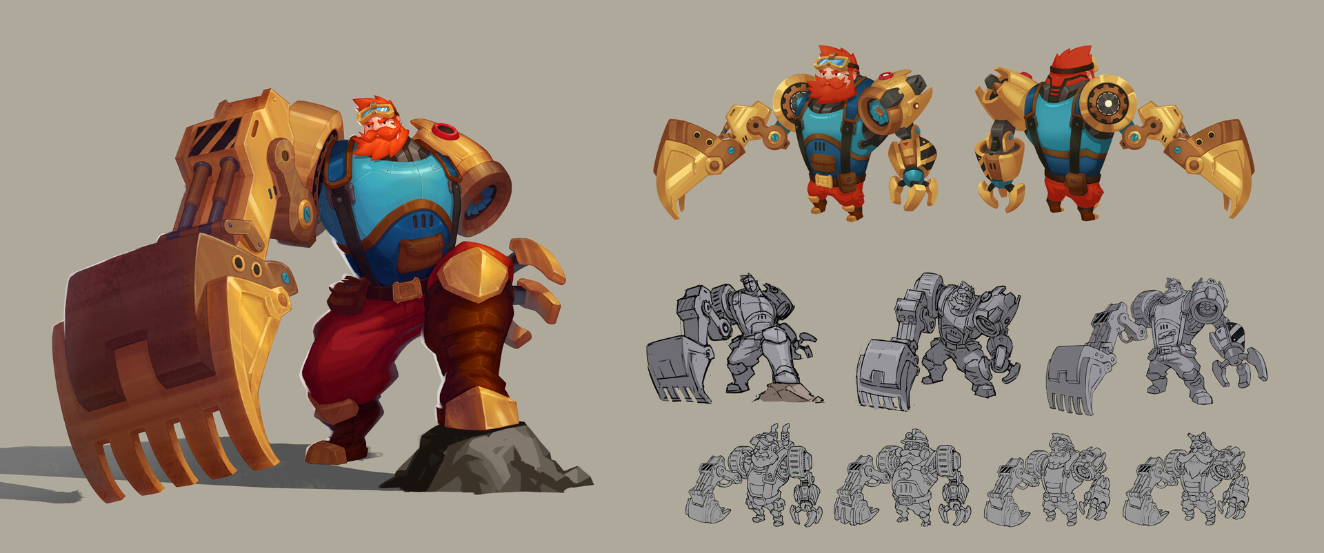 ArtStation - Creature design works 2019