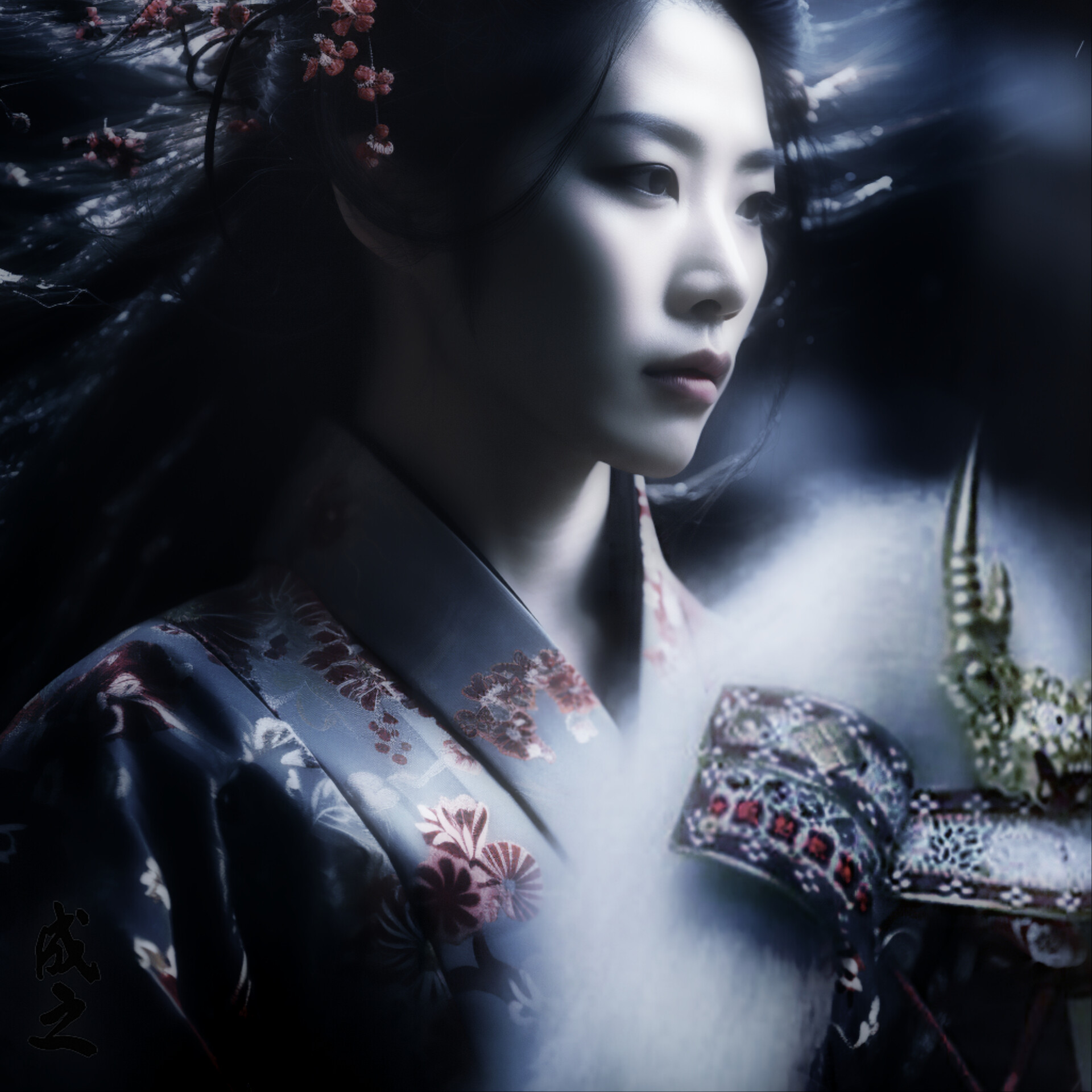 ArtStation - YAEGAKI-HIME (FROM JAPANESE HISTORICAL DRAMA"HONCHO ...