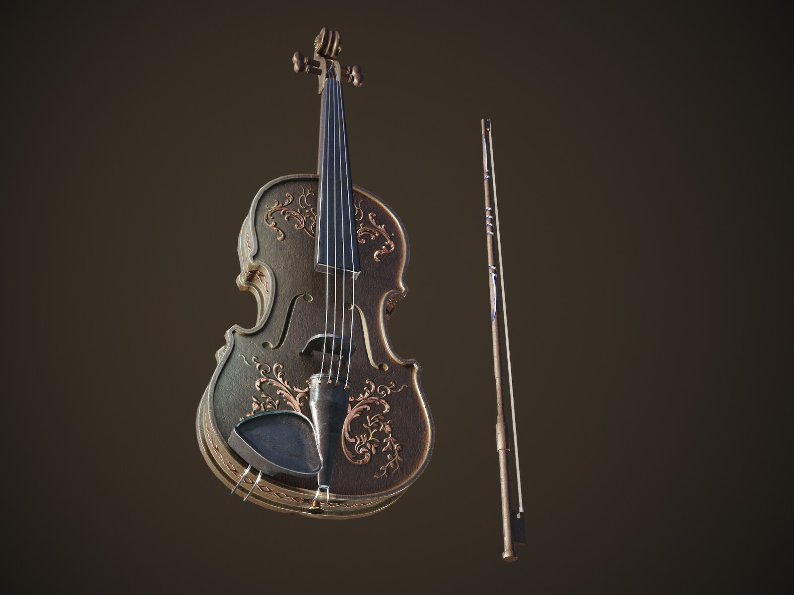 ArtStation - classical violin