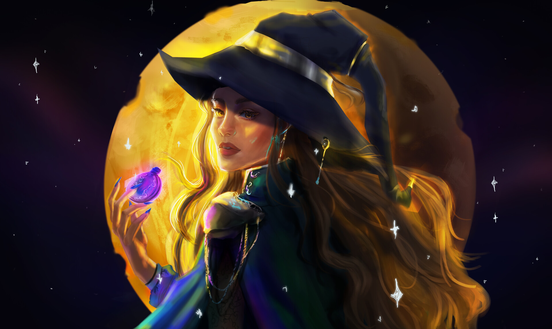 ArtStation - Moon Magic