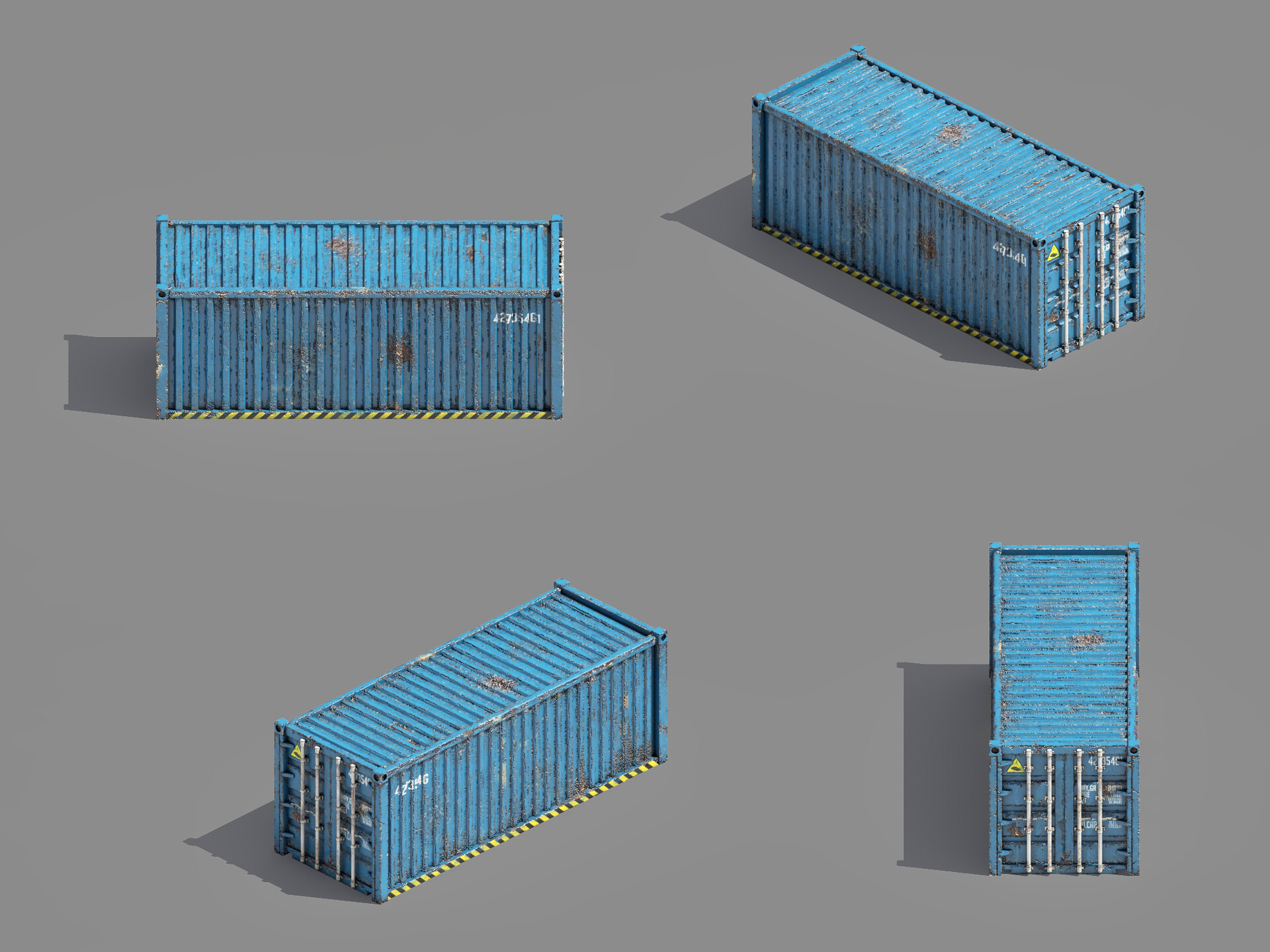 ArtStation - Cargo Container Prop