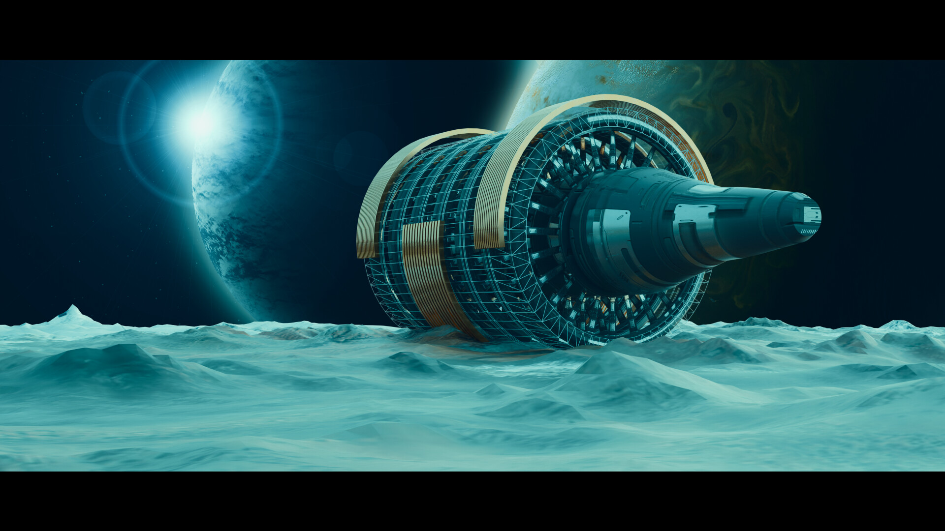 ArtStation - Spacecraft Module.