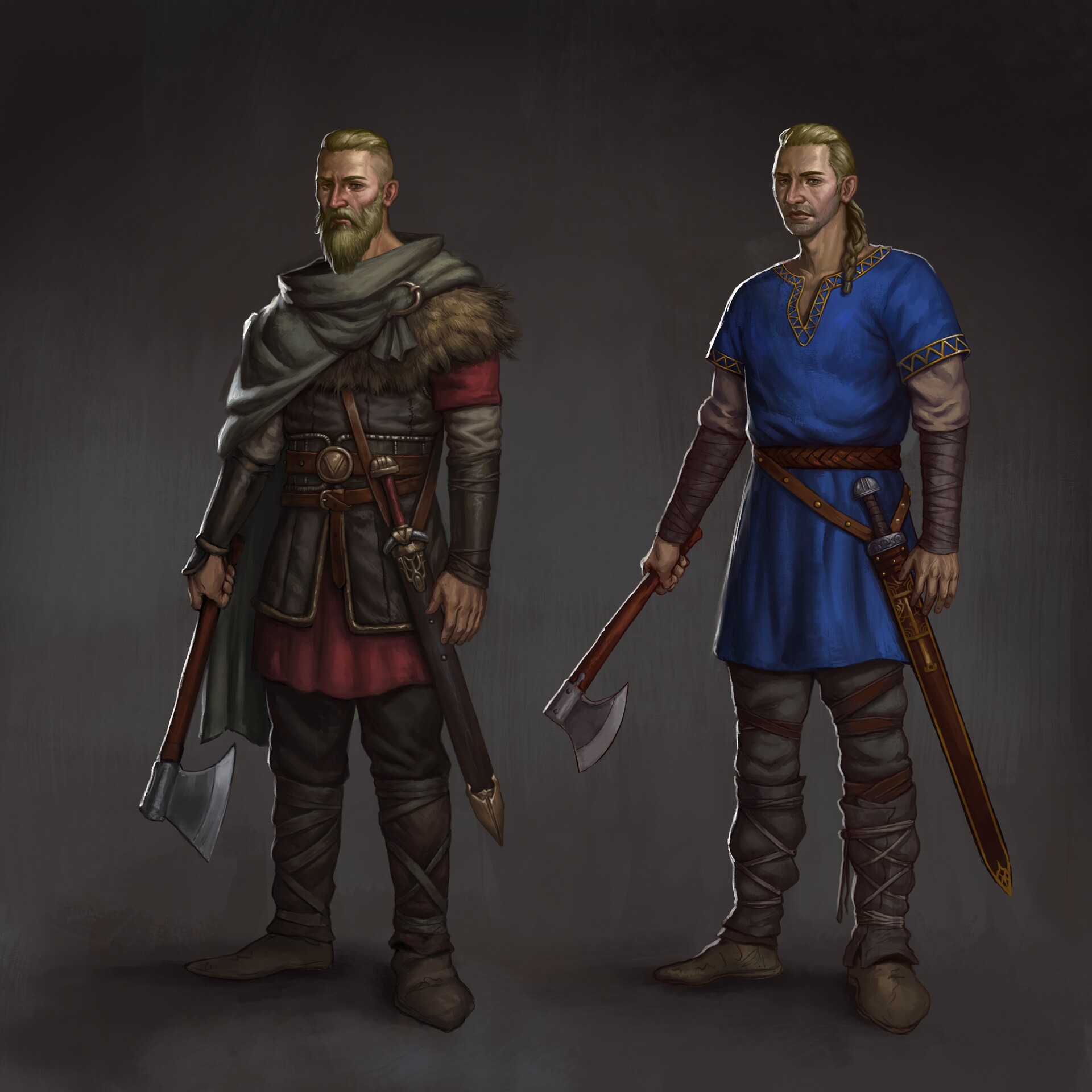 ArtStation - Viking- character design
