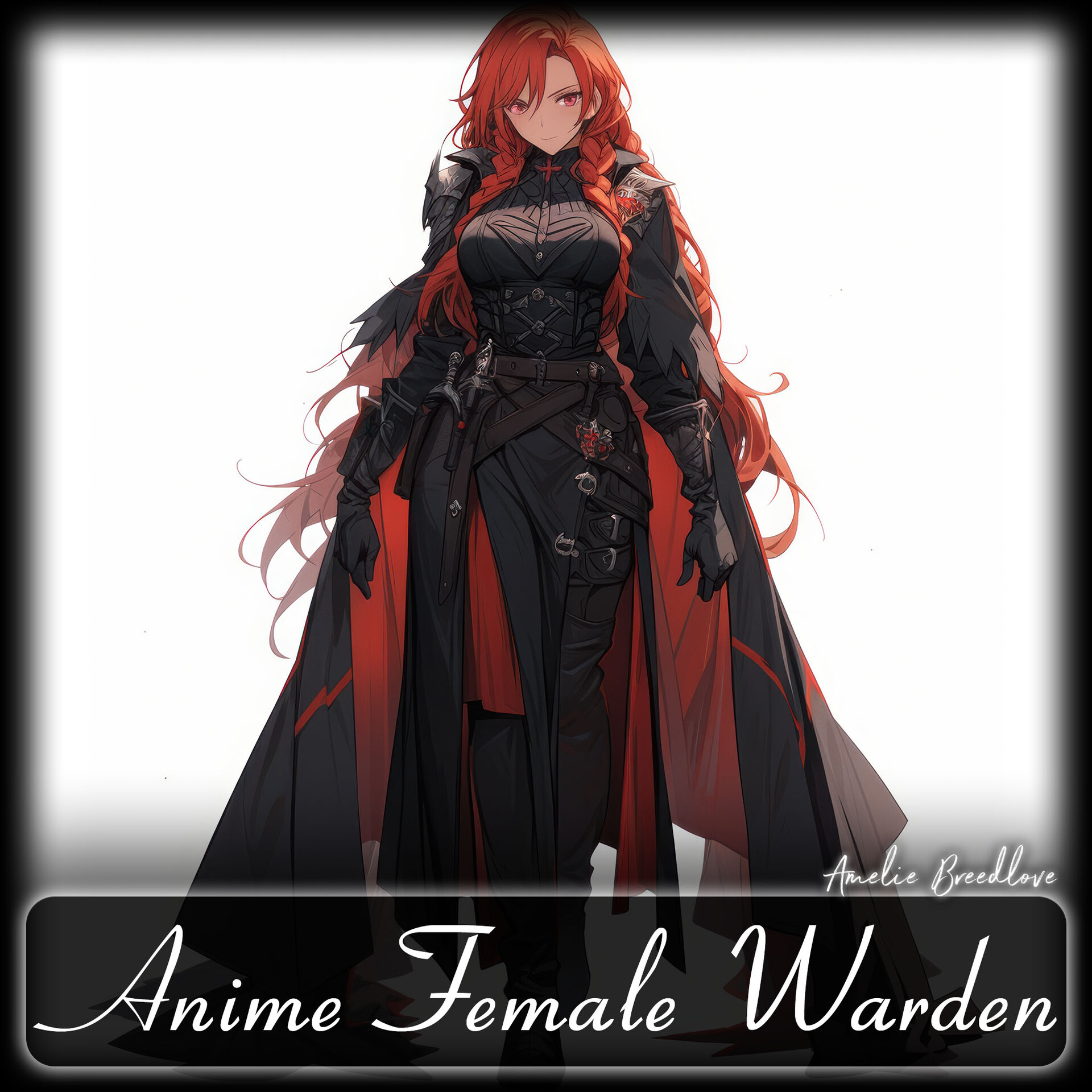 ArtStation - 200 Anime Female Warden (Full Body) Reference Pack | 4K | v.77