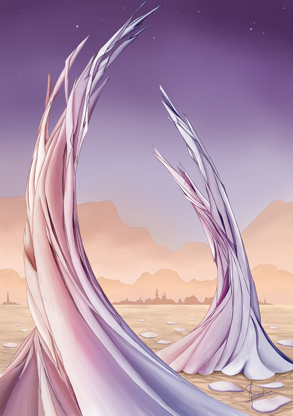 ArtStation - Les deux tours