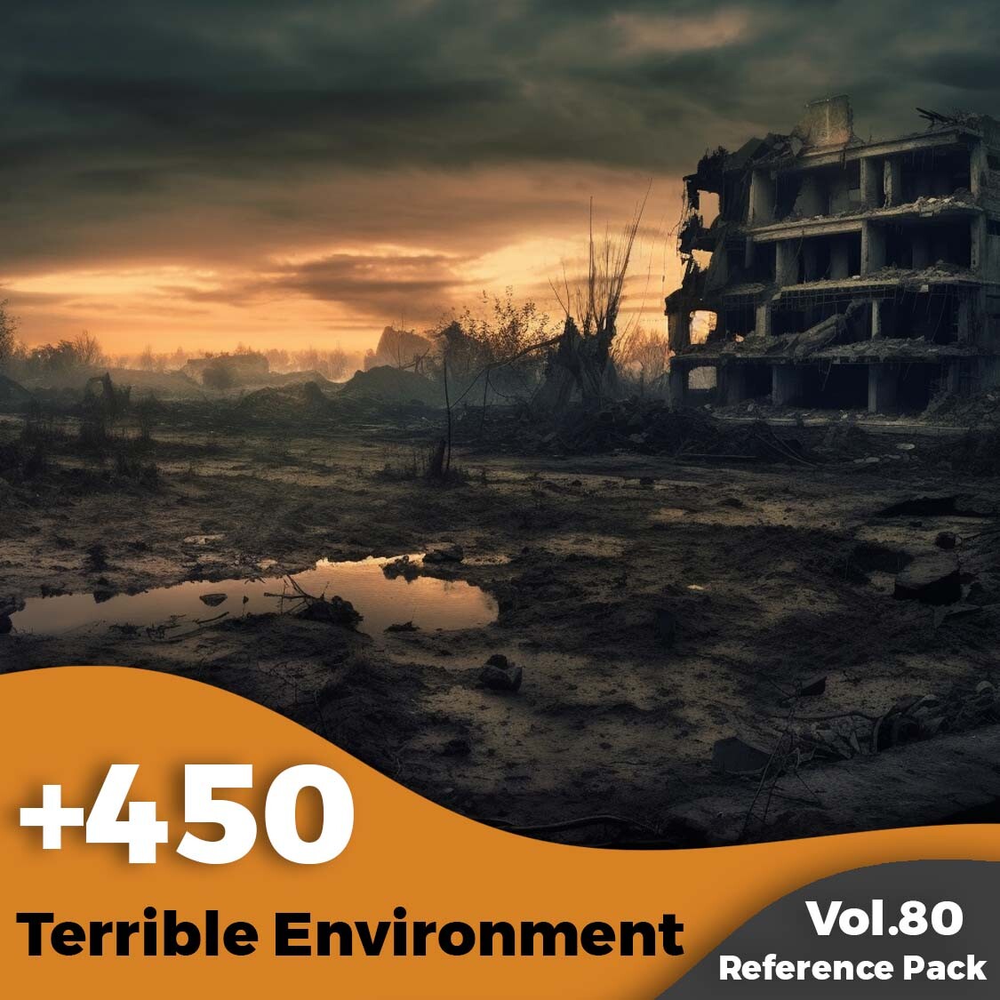 ArtStation - +450 Terrible Environment Concept(4k) | Vol_80