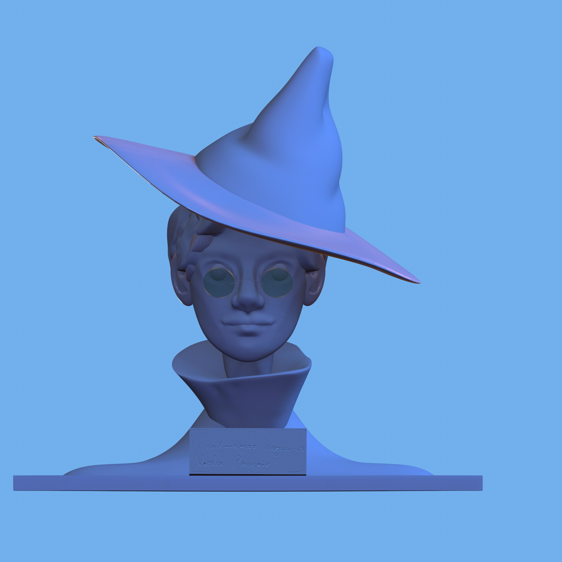 ArtStation - Headmistress Bust