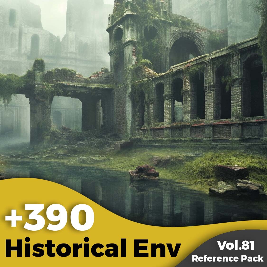 ArtStation - +390 Historical Environment Concept(4k) | Vol_81