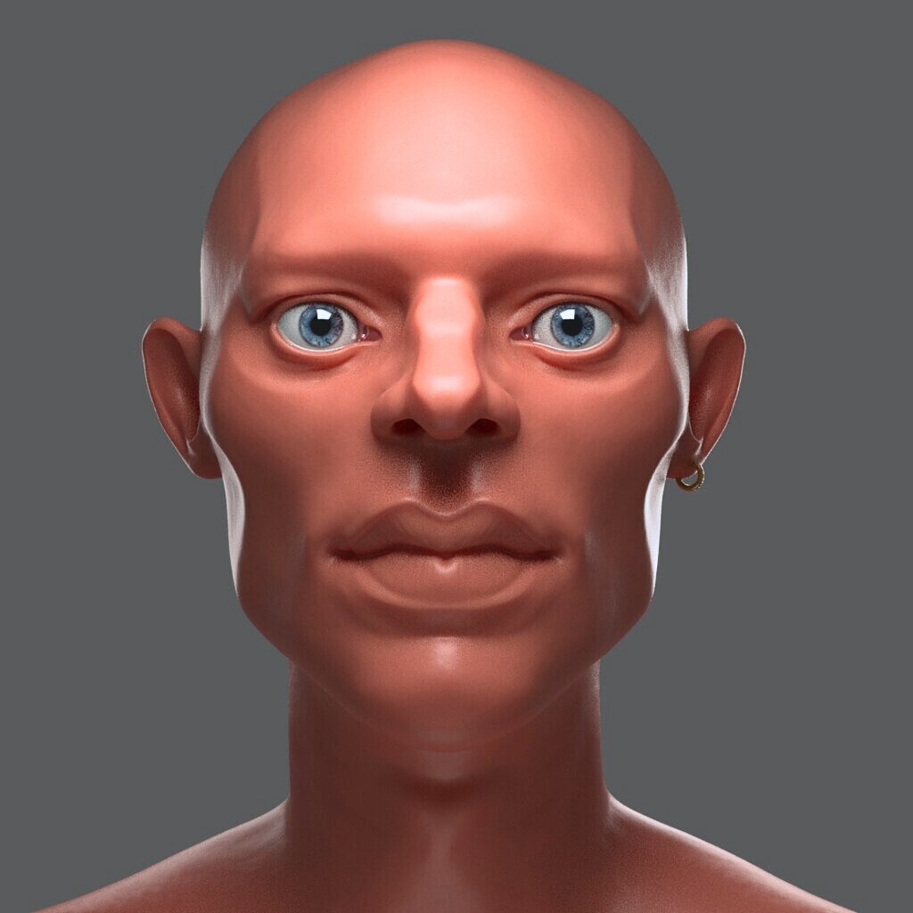ArtStation - stylized head