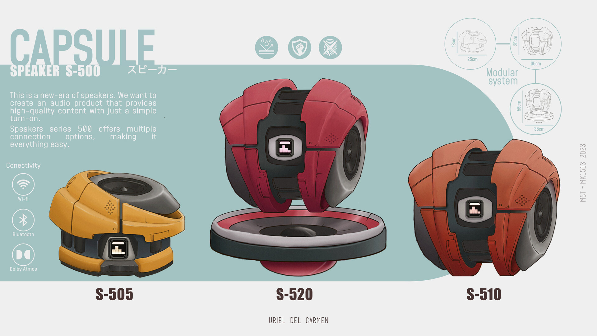 ArtStation - Sci-fi Speaker