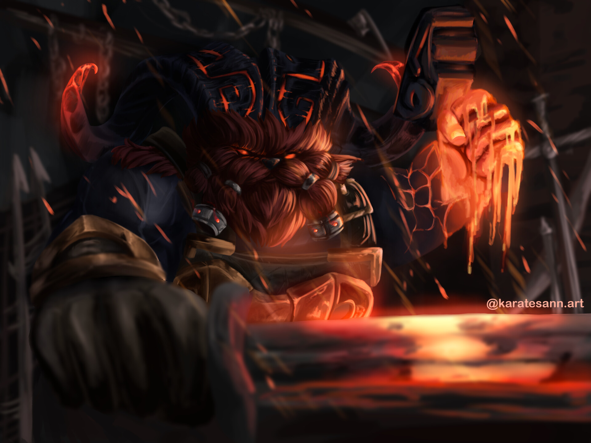 Artstation Ornn League Of Legends