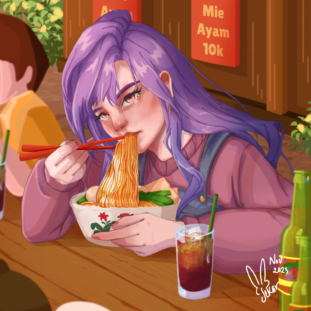 ArtStation - Noodle Time!🍜