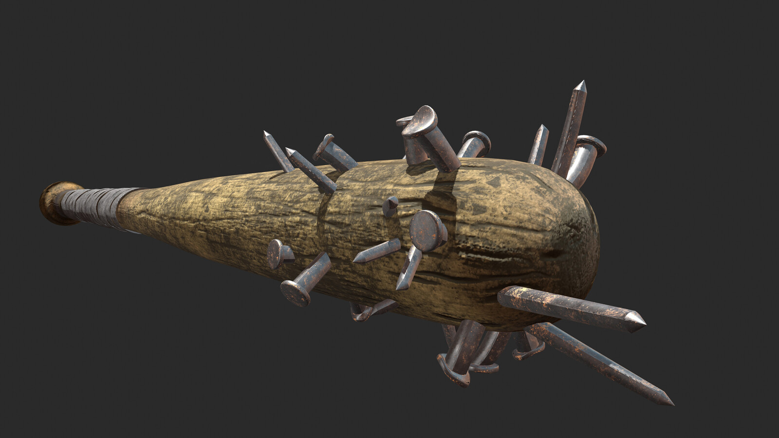 Rithwik - Baseball bat with spikes