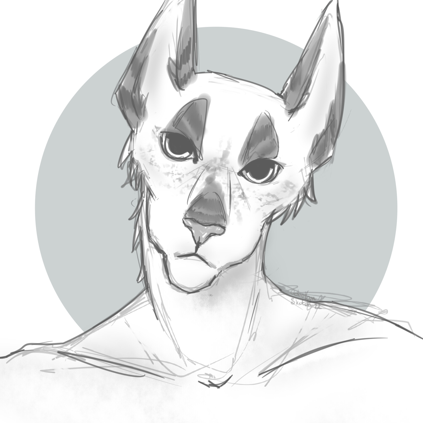 ArtStation - Sketch for Yarick