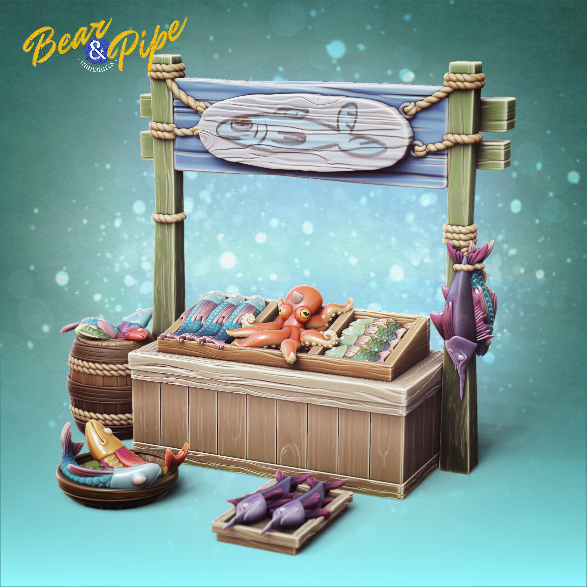 ArtStation - Booth Shop Sculpt Model