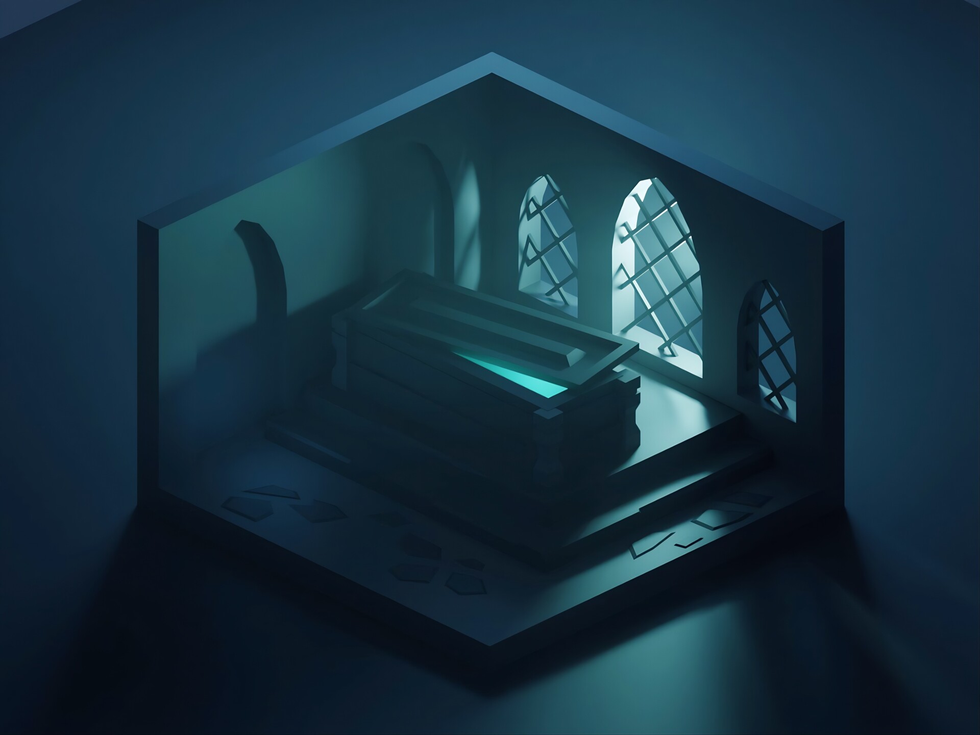 ArtStation - 3D Crypt