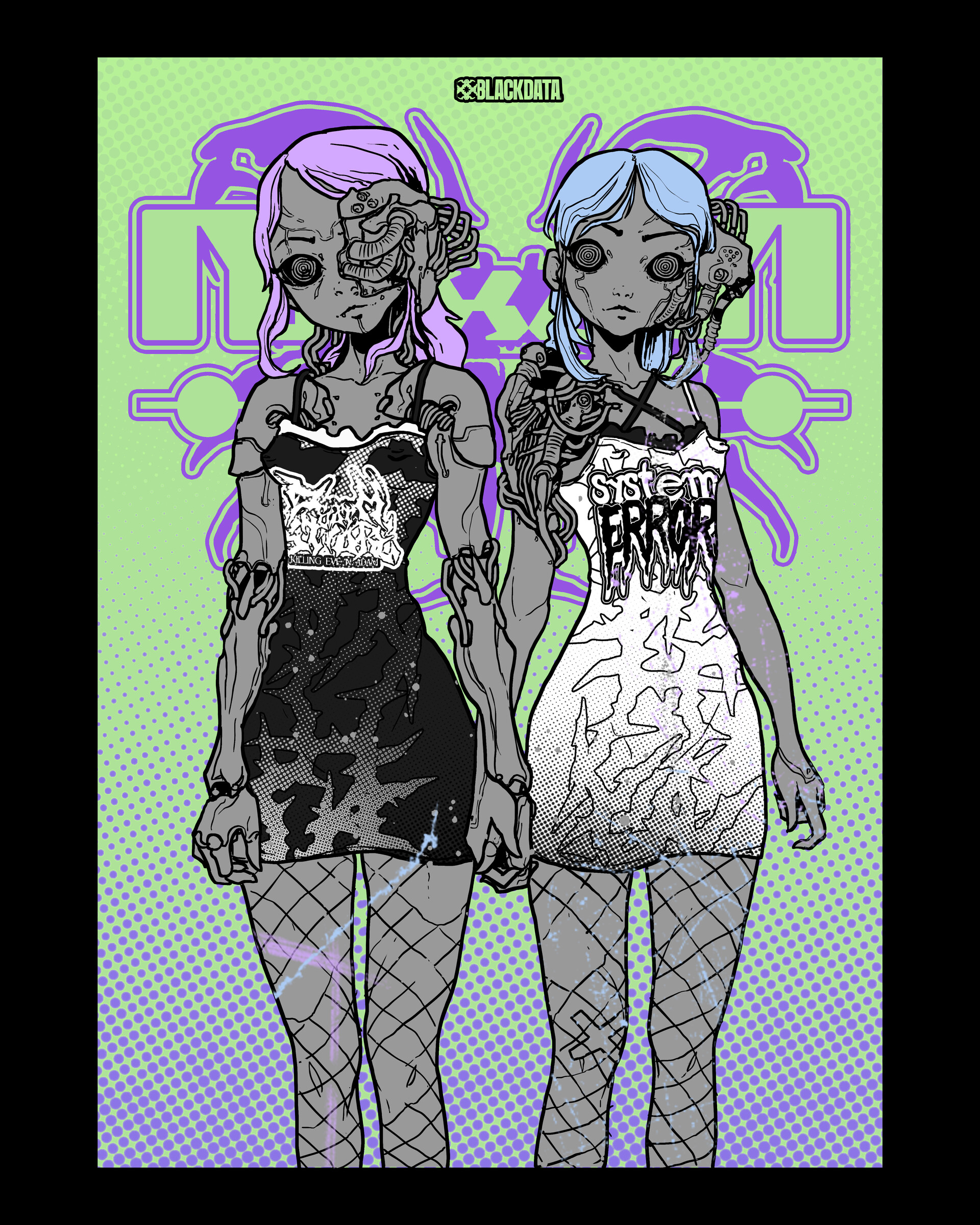 ArtStation - BLACKDATA - Nixen Sisters