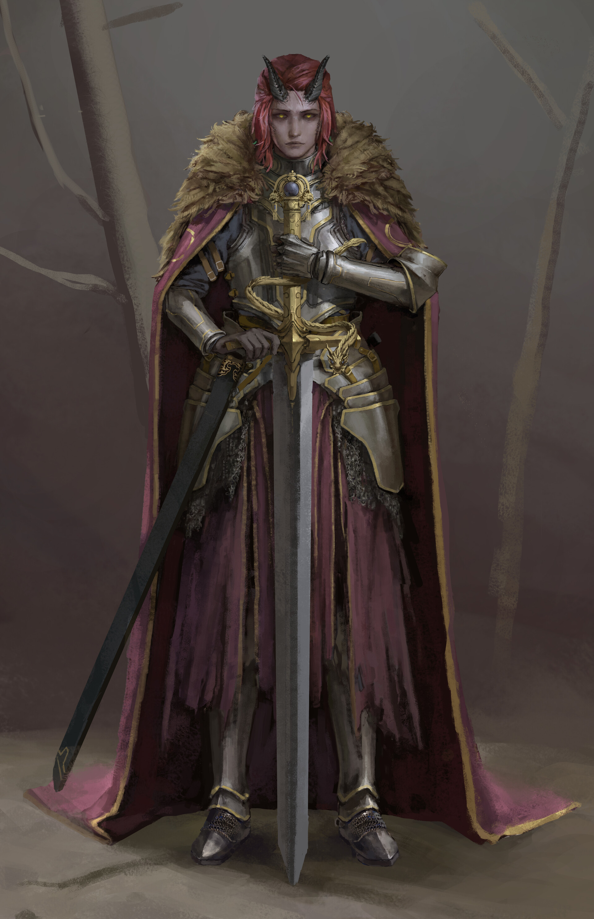 Red by Lin Xiao : r/ReasonableFantasy