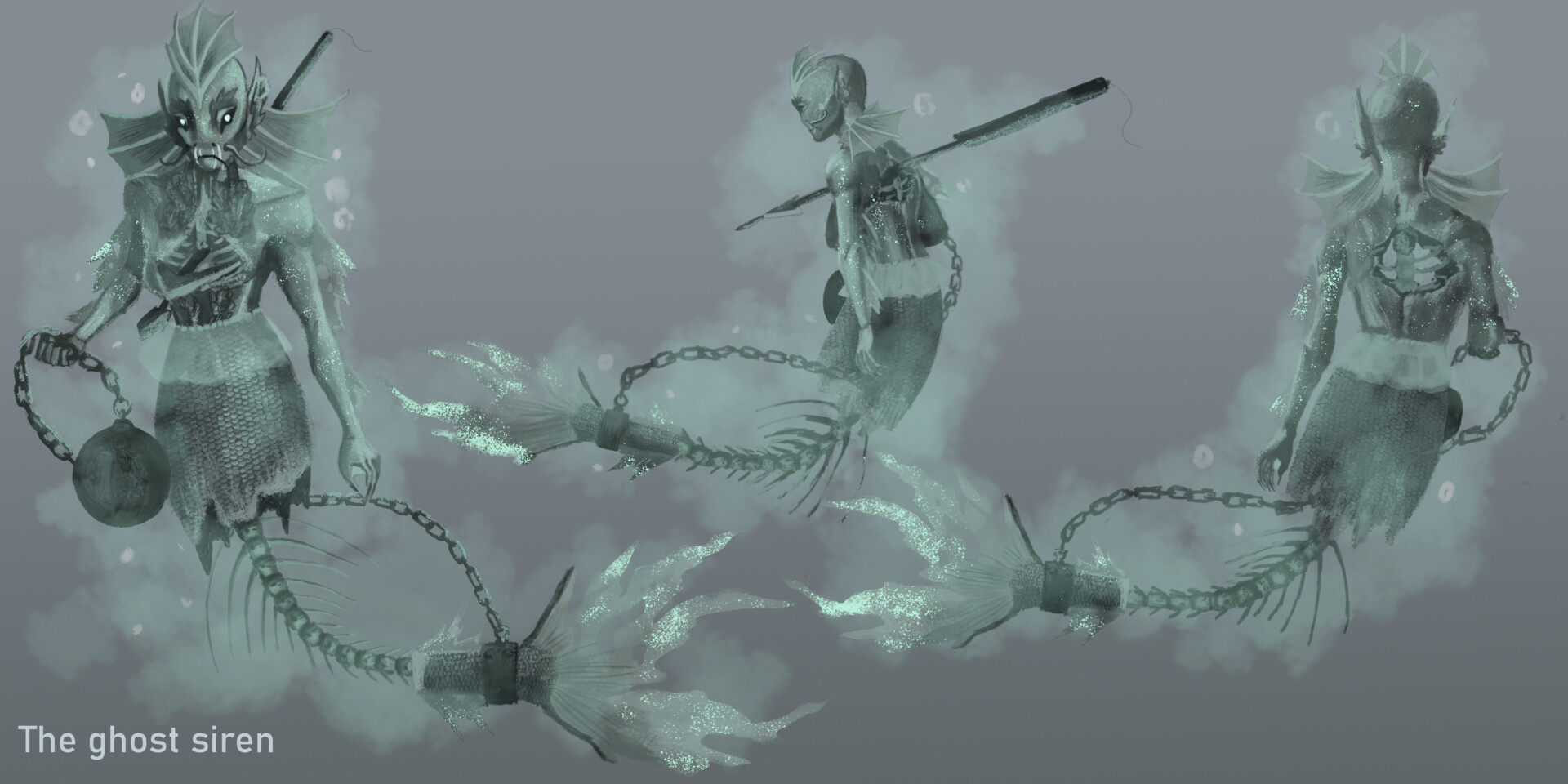 ArtStation - The ghost siren