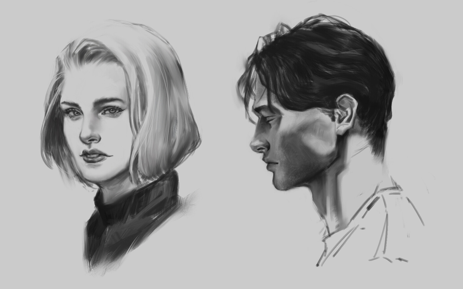 ArtStation - Portraits practice