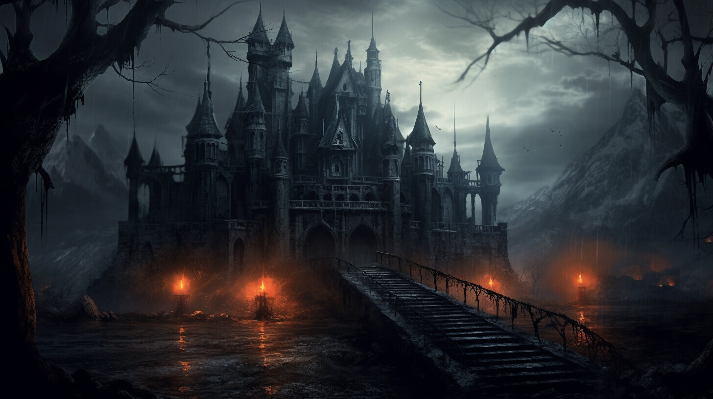 Concept Art - +300 Evil Environment Concept(4k) | Vol_82