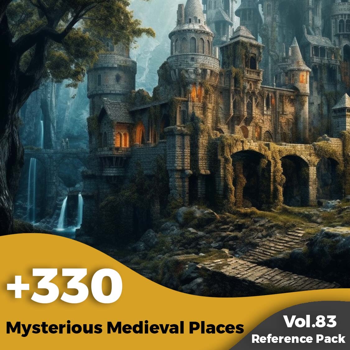 ArtStation - +330 Mysterious Medieval Places Concept(4k) | Vol_83