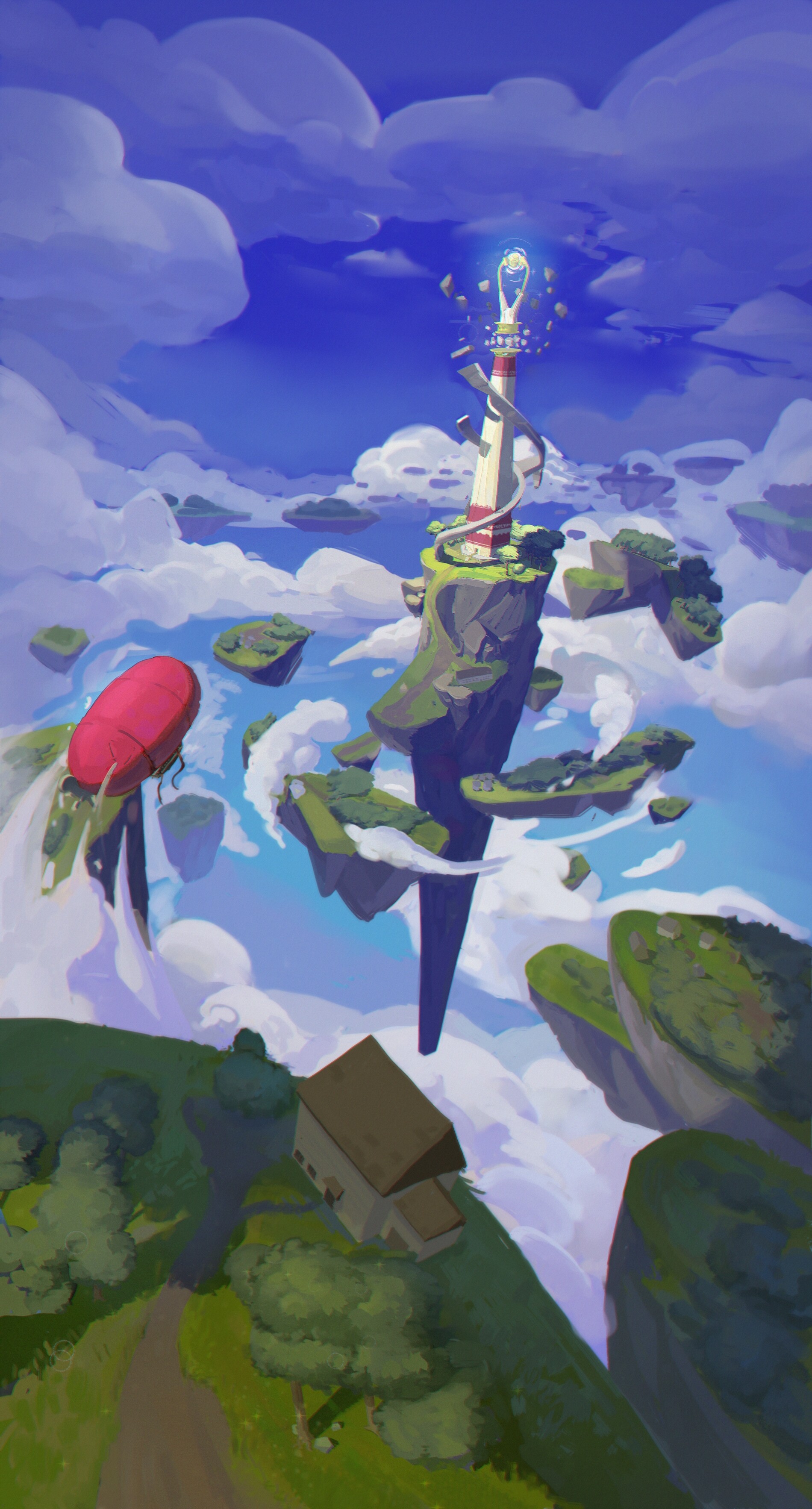 ArtStation - Gravity Tower