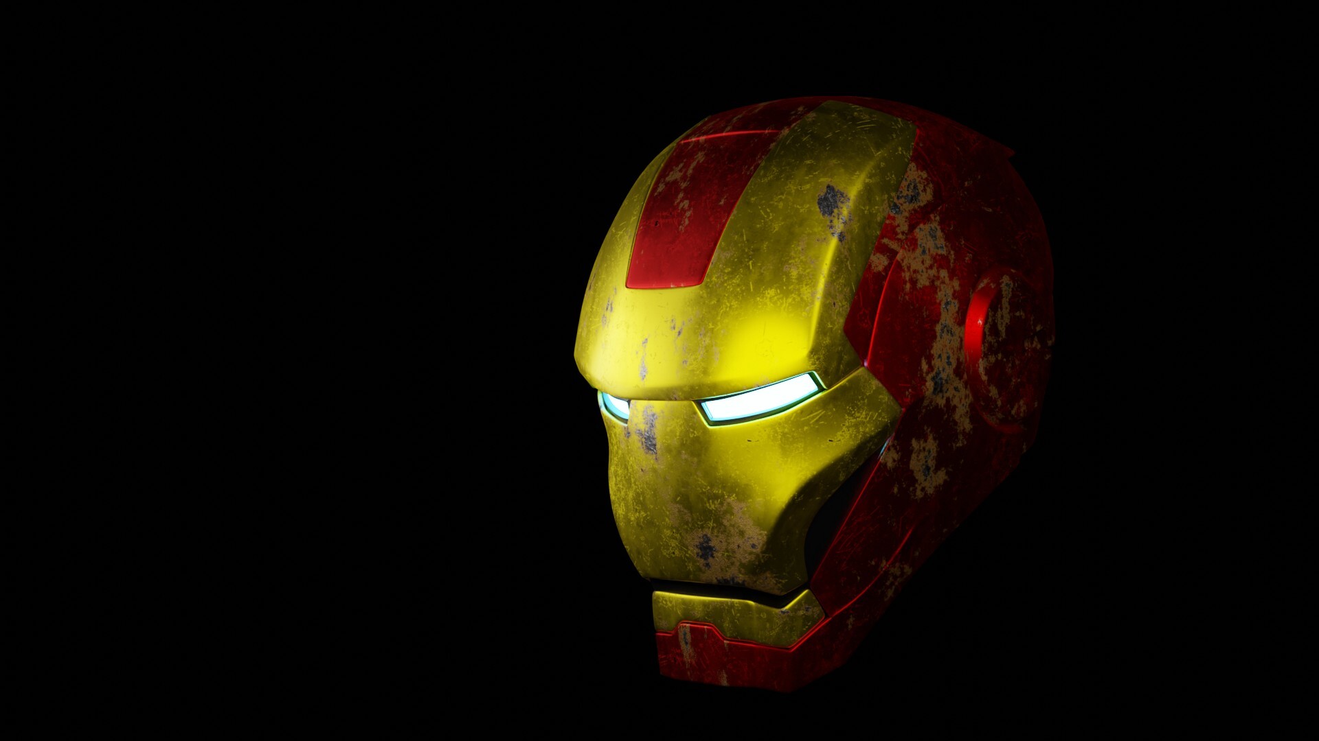 ArtStation - Helmet Of Iron Man