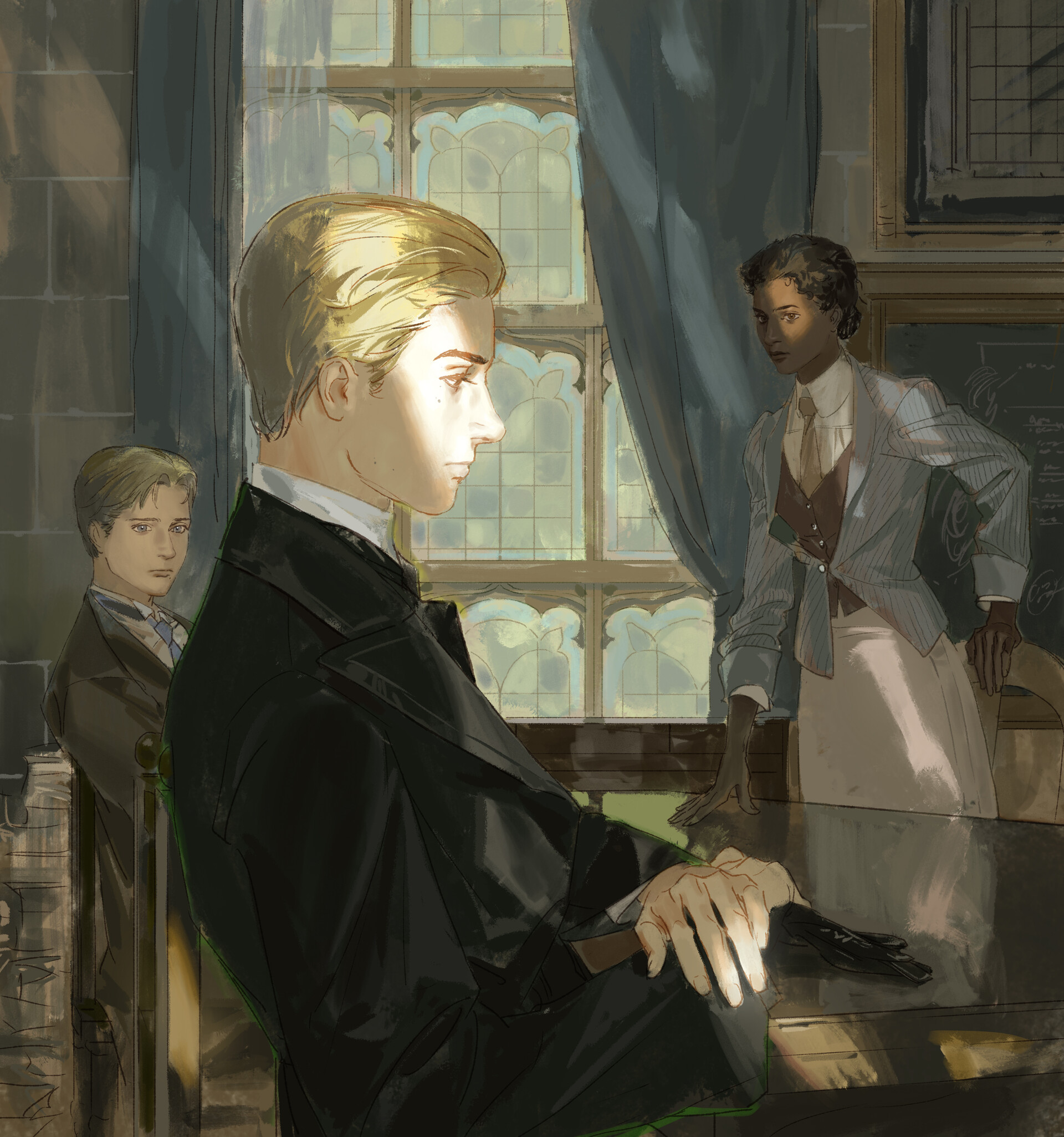 Lin Sun - Hogwarts Legacy Doodles